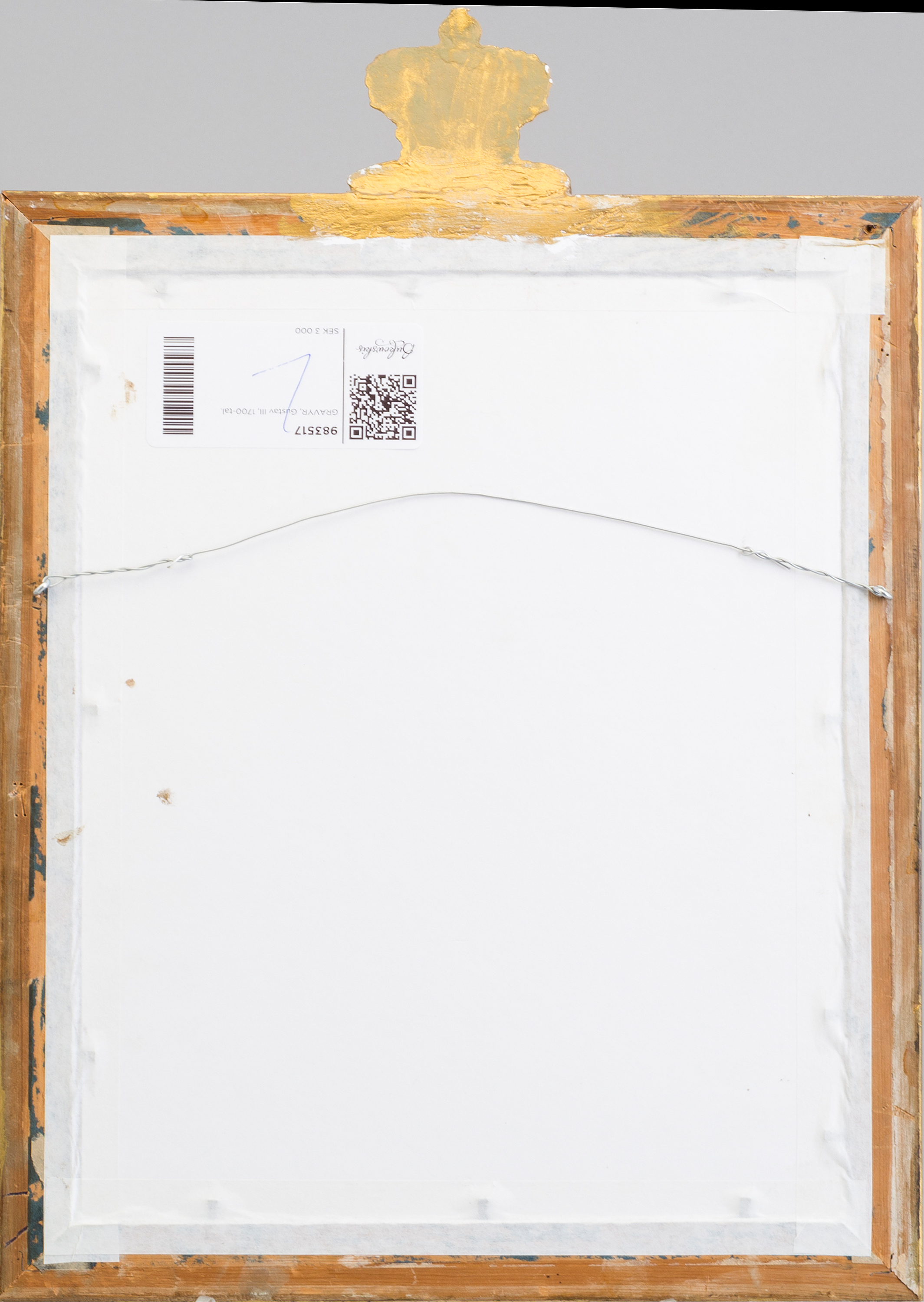 ALEXANDER ROSLIN, efter. Gravyr, 1700-tal. - Bukowskis