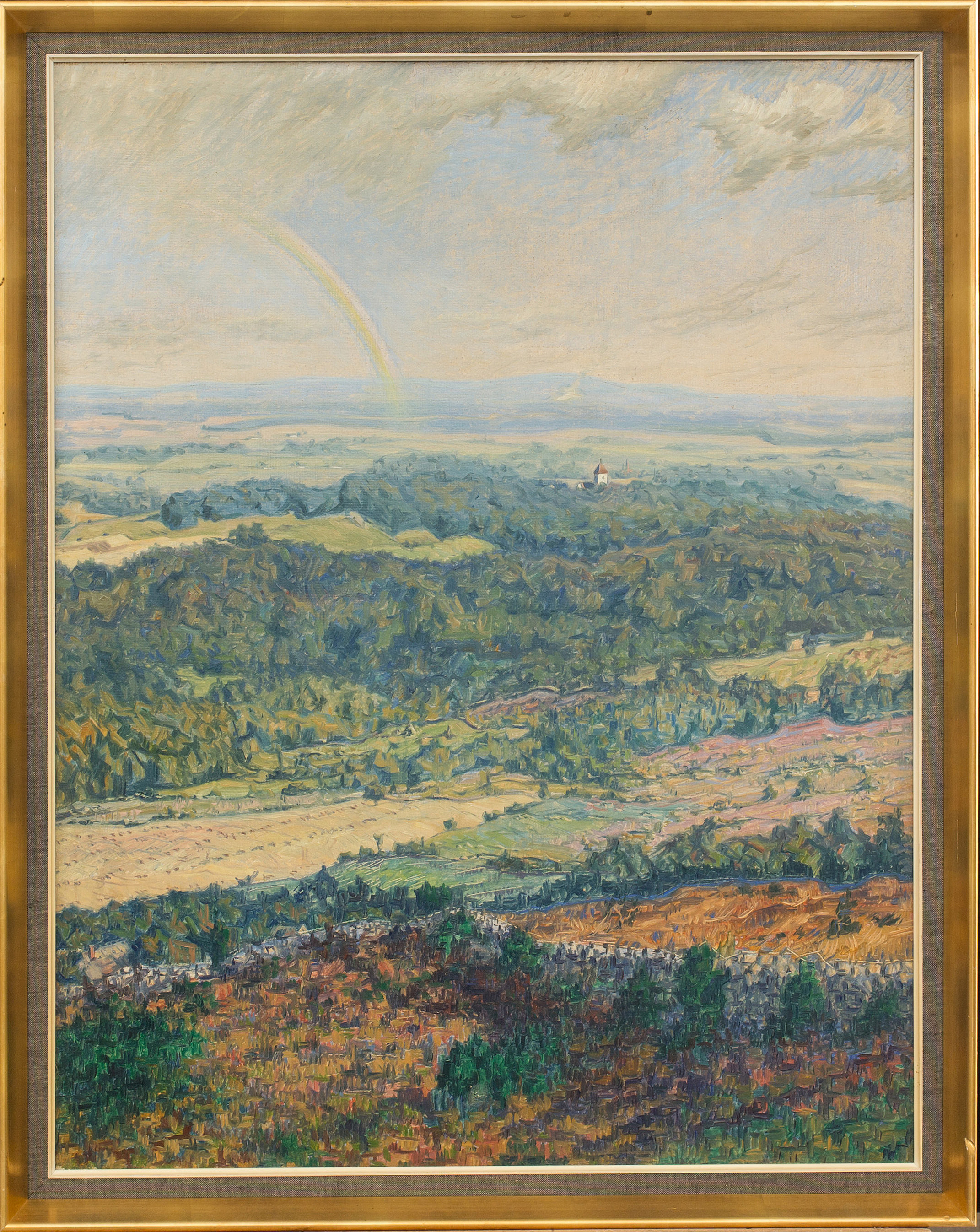 AXEL THEODOR KULLE, signed painting. - Bukowskis