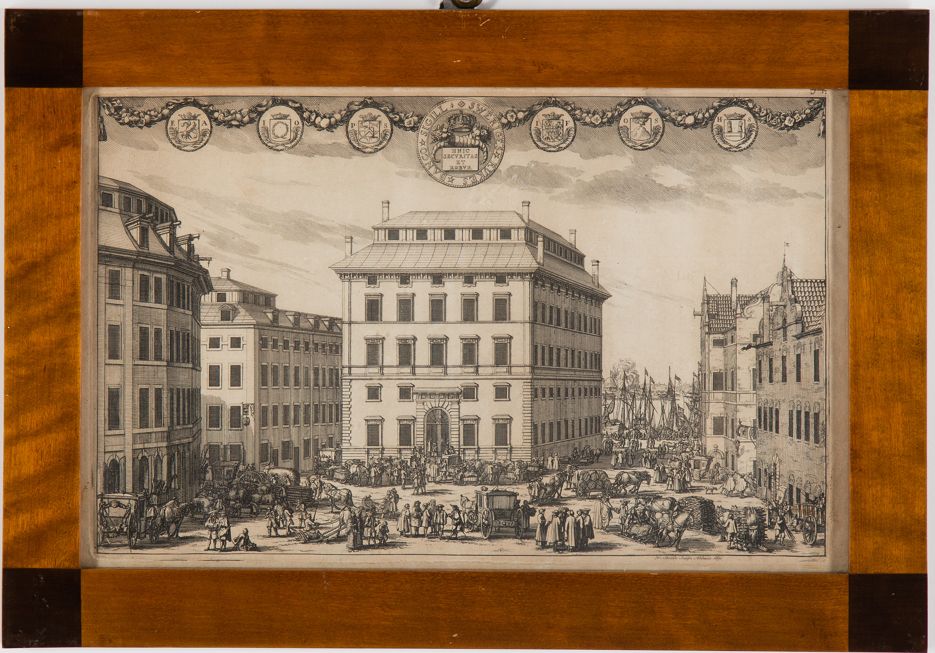 FIVE ENGRAVINGS, 17th/18th century. - Bukowskis