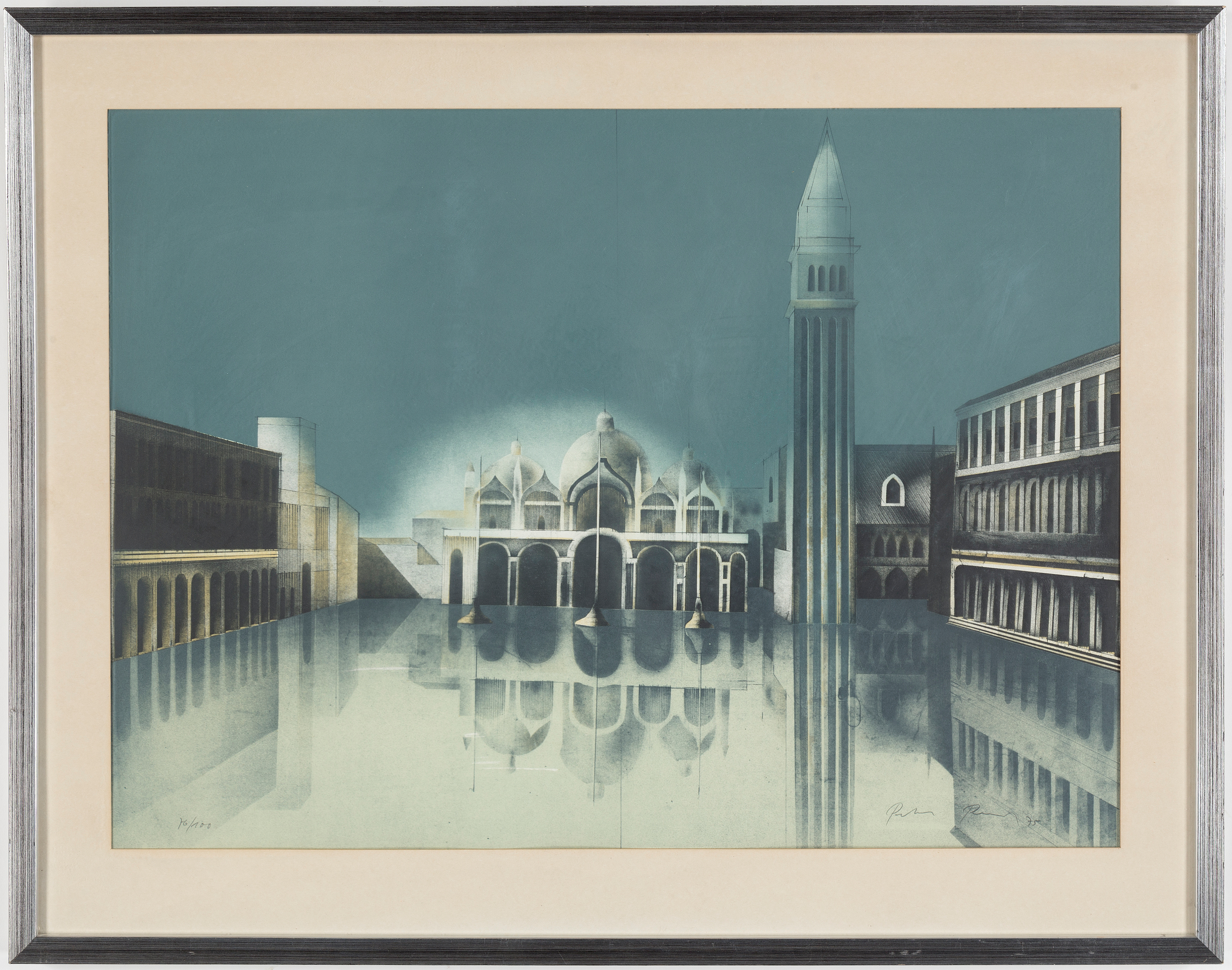 PETER PAUL, Lithograph in colours, signed 76/100. Dated -75. - Bukowskis