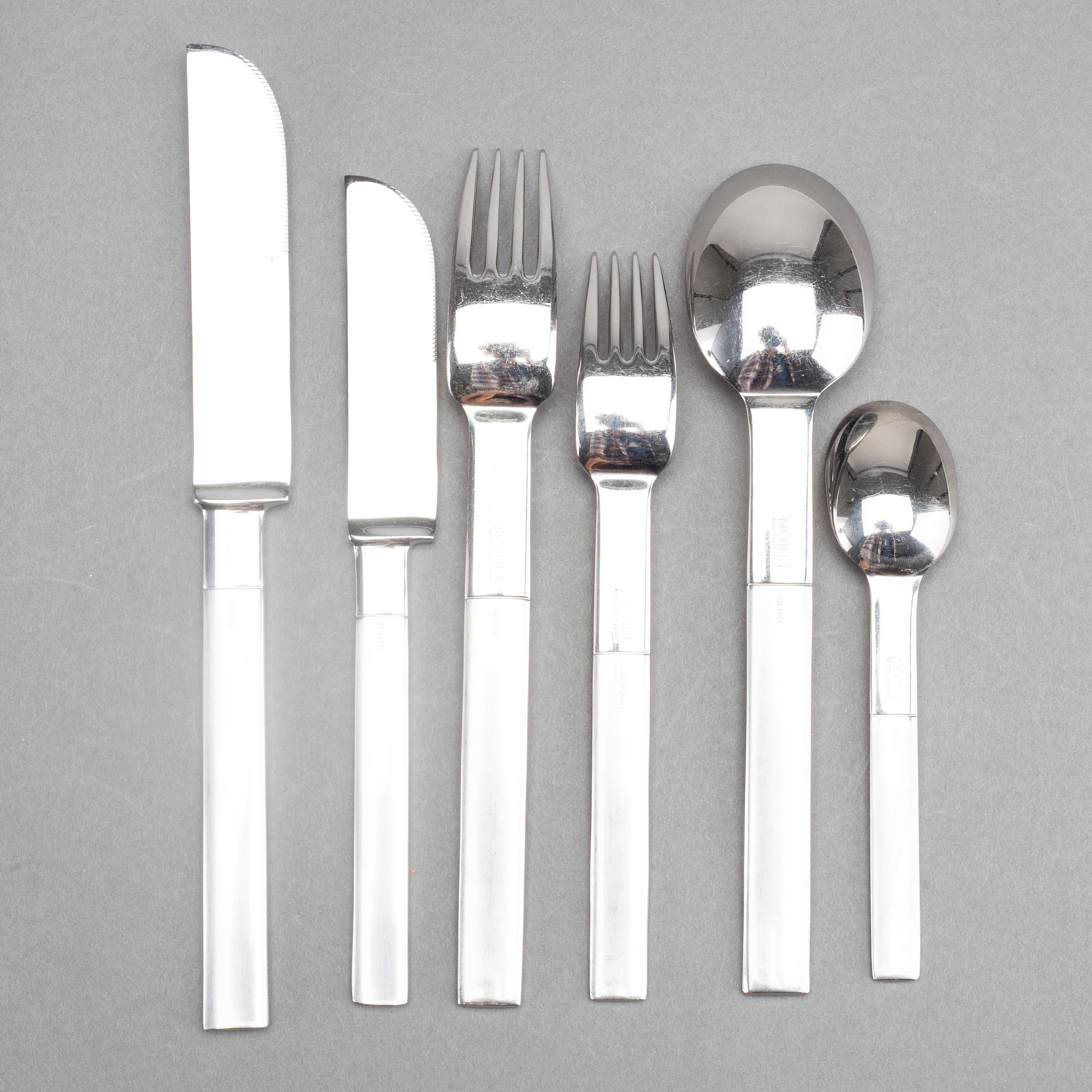 GUNNAR CYRÉN, bestick 53 dlr Nobel för Gense. - Bukowskis