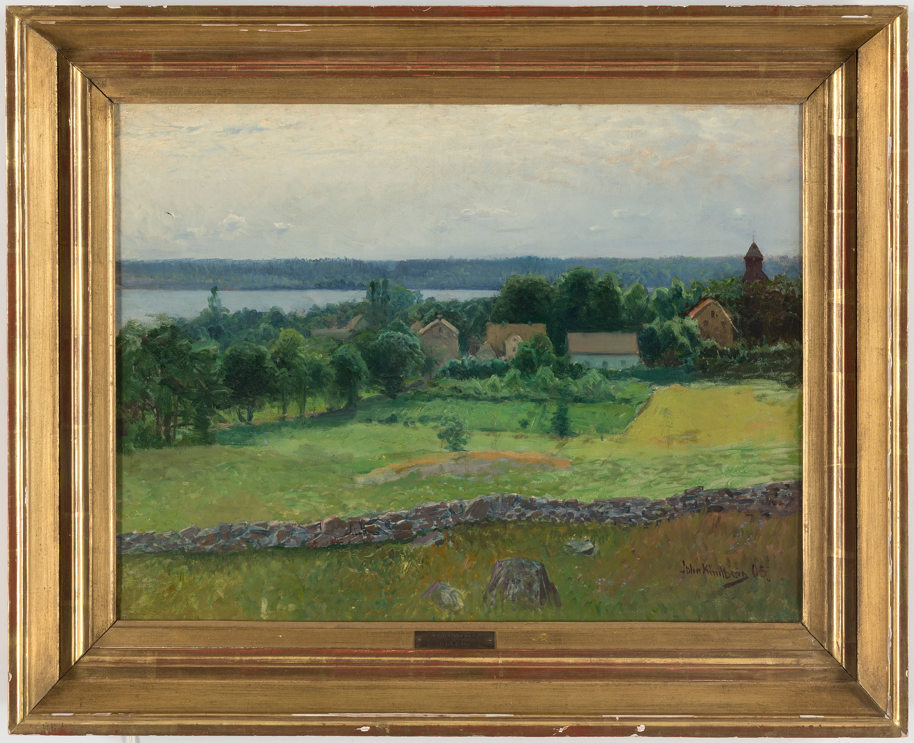 JOHAN "JOHN" KINDBORG, Oil on canvas, signed and dated -05. - Bukowskis