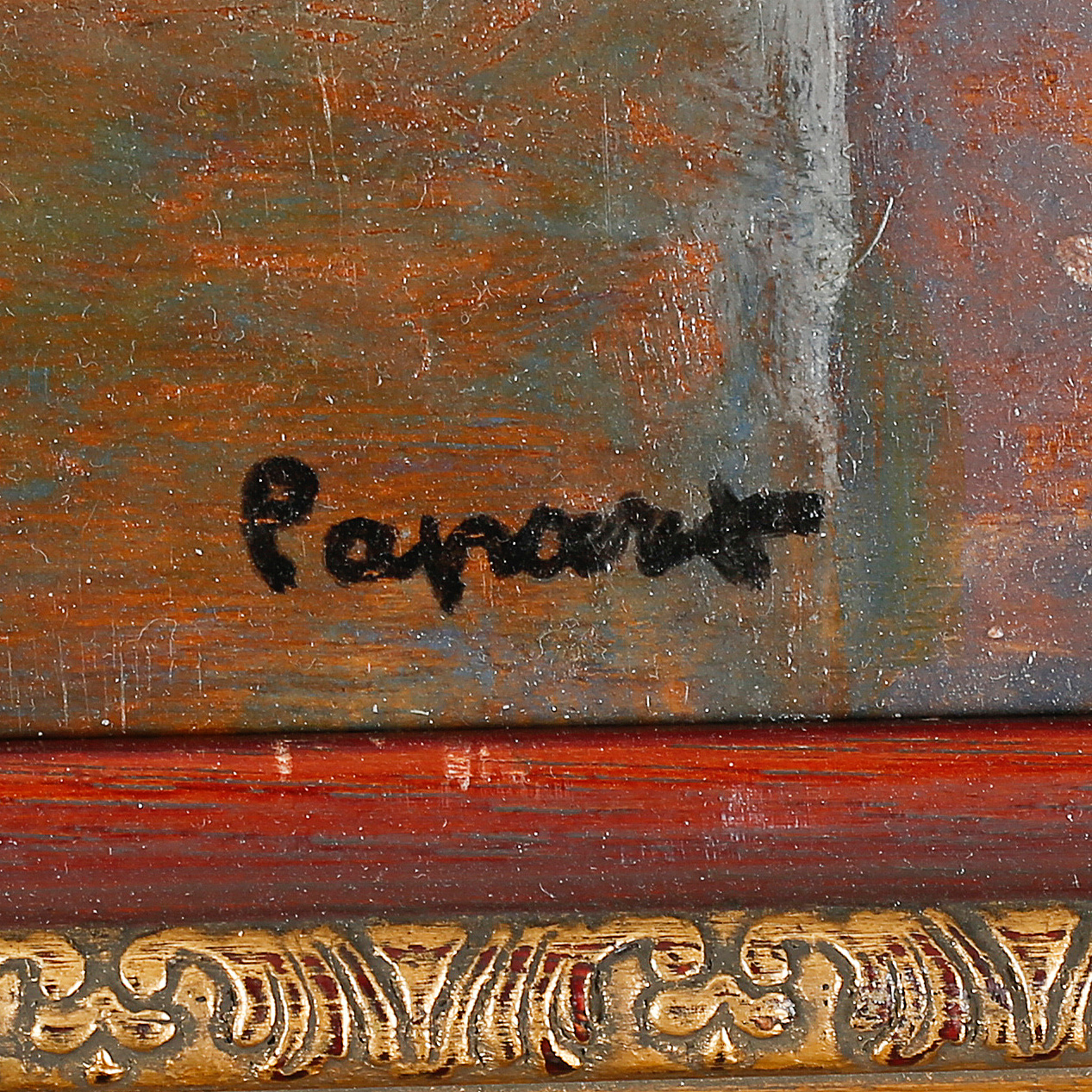 MAX PAPART, olja på pannå, signerad. - Bukowskis