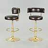 Three "Jupiter" bar stools, designed by Börje Johanson for Johanson ...
