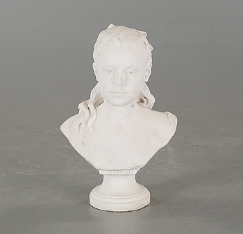 PER HASSELBERG, sculpture, plaster, signed and dated 1882. - Bukowskis