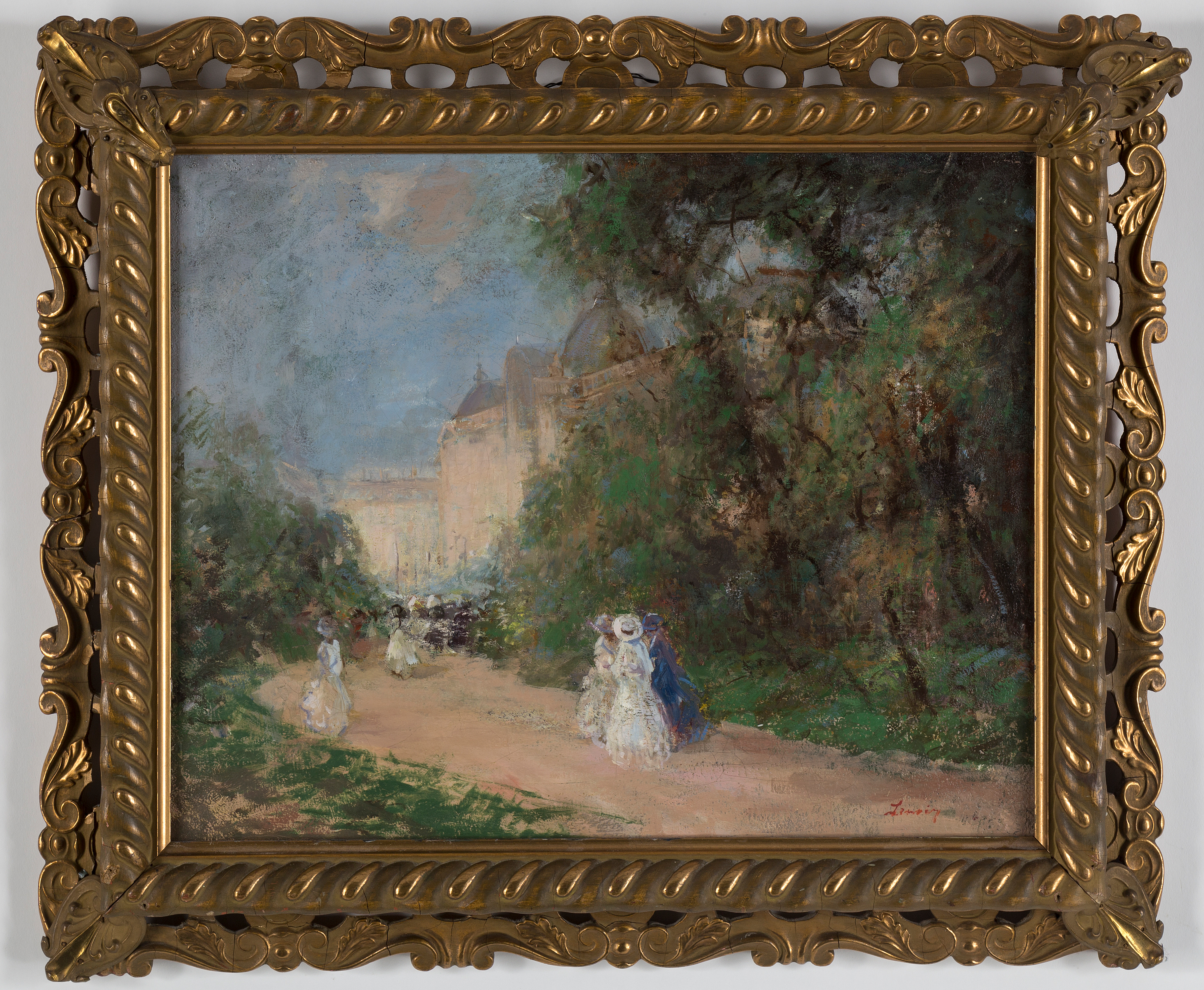 MAURICE LENOIR. Oil on canvas, signed Lenoir. - Bukowskis