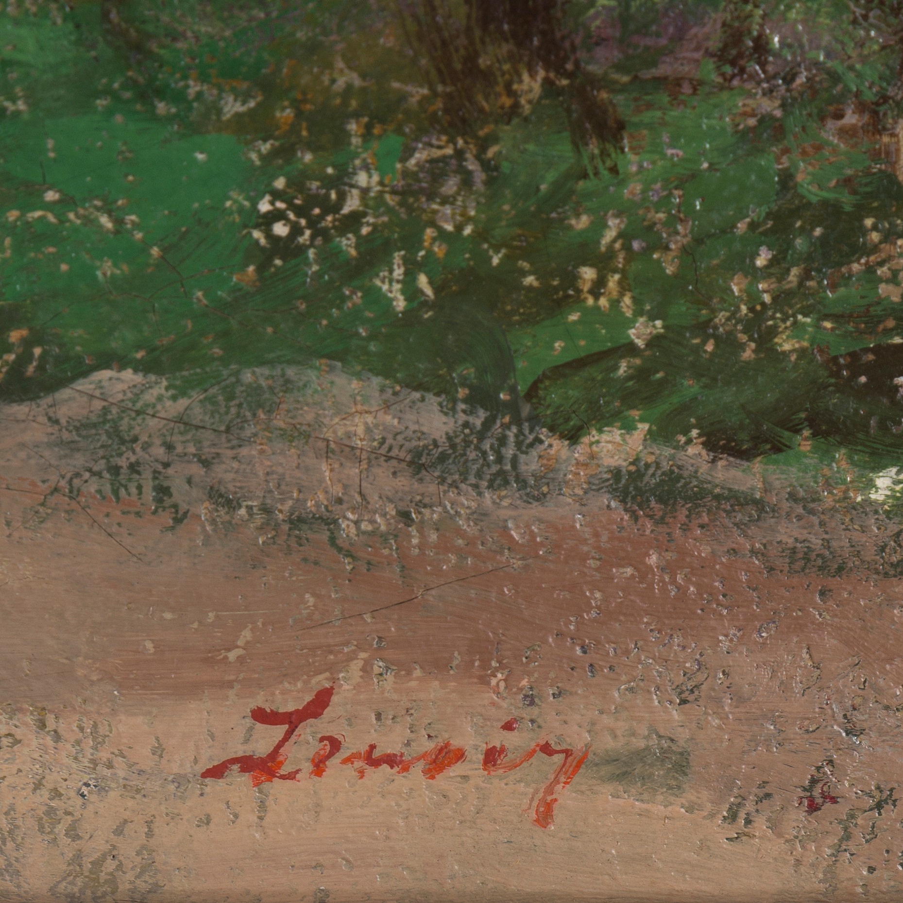 MAURICE LENOIR. Oil on canvas, signed Lenoir. - Bukowskis