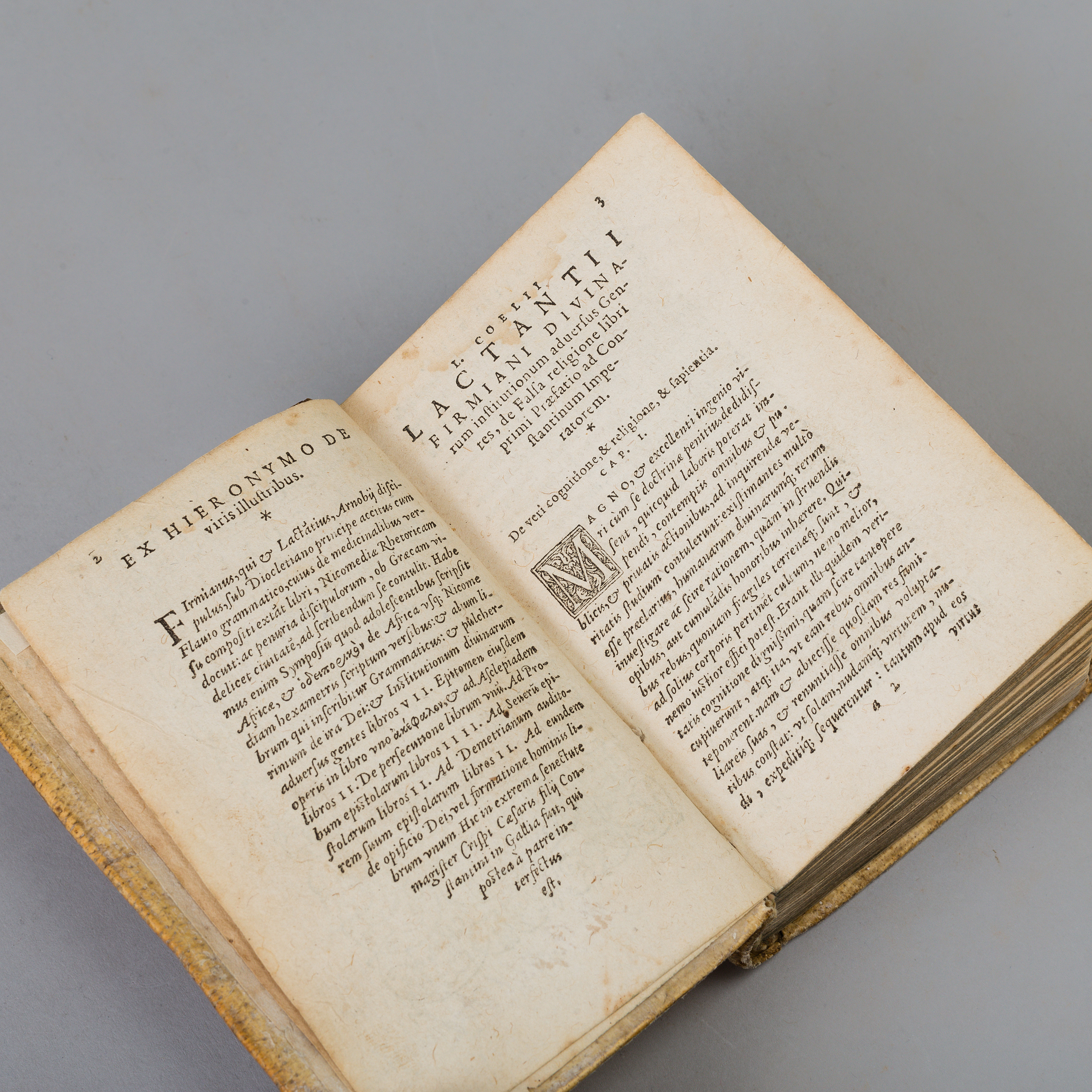 BOK, Caelianus Firmanus Lactantius, Lyon 1587. - Bukowskis