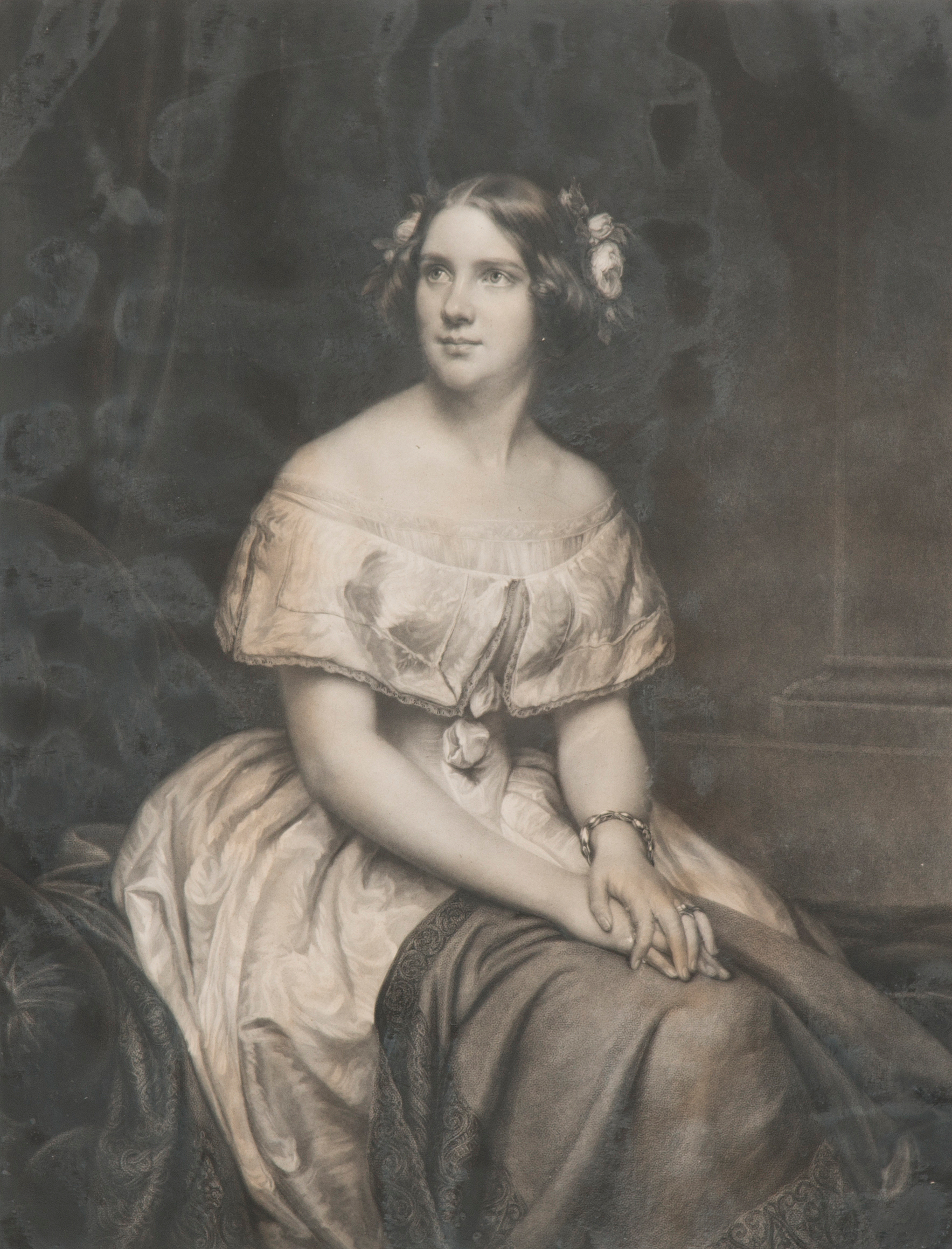 EDUARD MAGNUS, efter, mezzotinto, Berlin, 1847. - Bukowskis