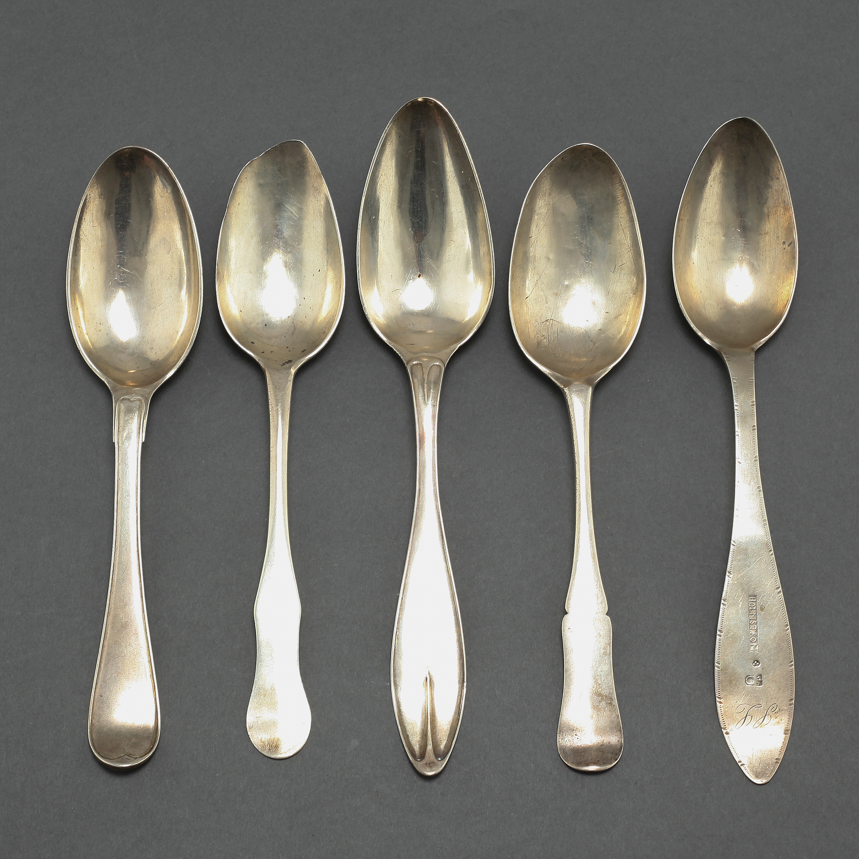 SKEDAR, 5 st, silver, Sverige, 1700/1800-tal. - Bukowskis