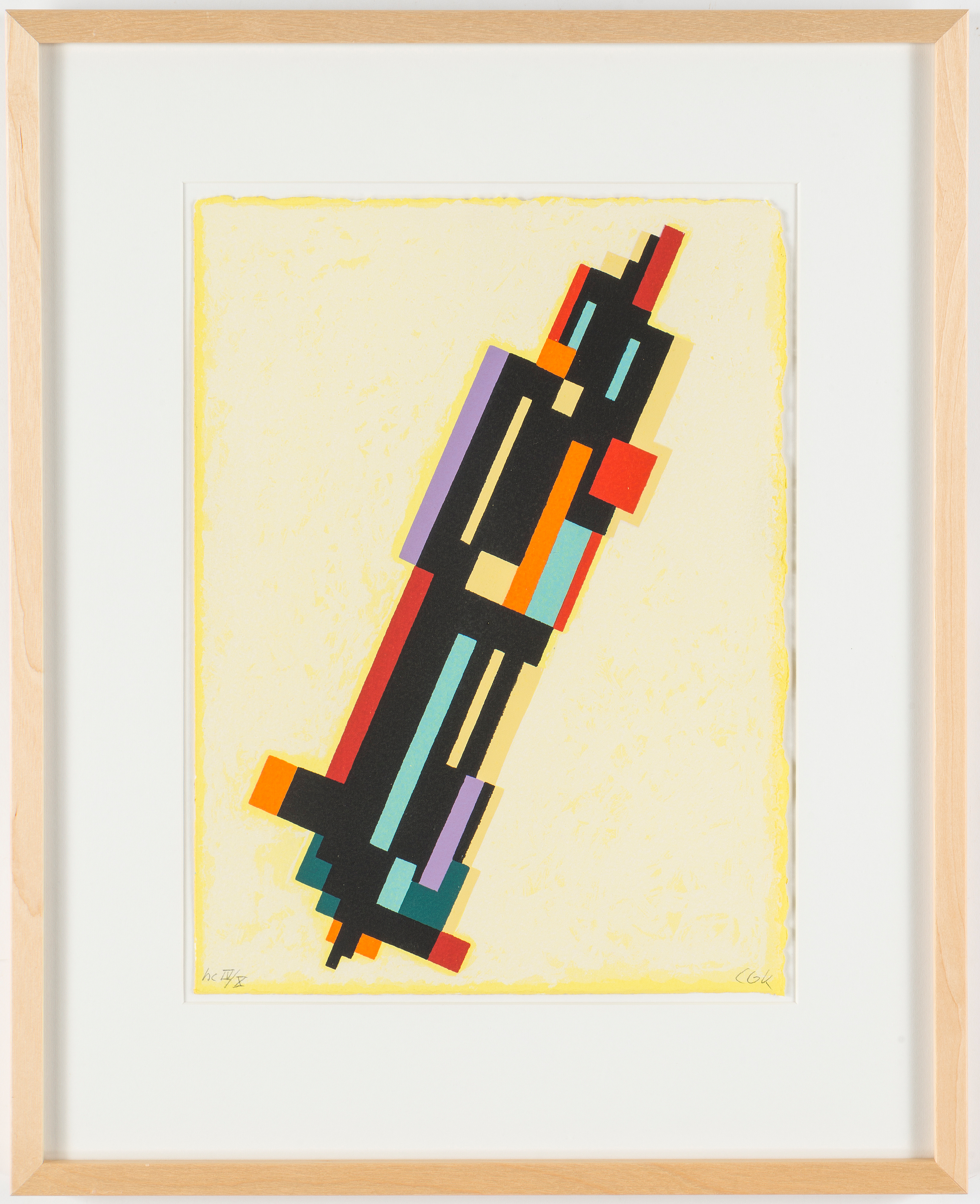 C GÖRAN KARLSSON, färgserigrafi, monogramsignerad CGK och numrerad hc ...