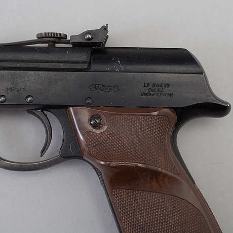 LUFTPISTOL, Walther LP mod. 53 cal 4,5, Tyskland. I produktion 1953 ...