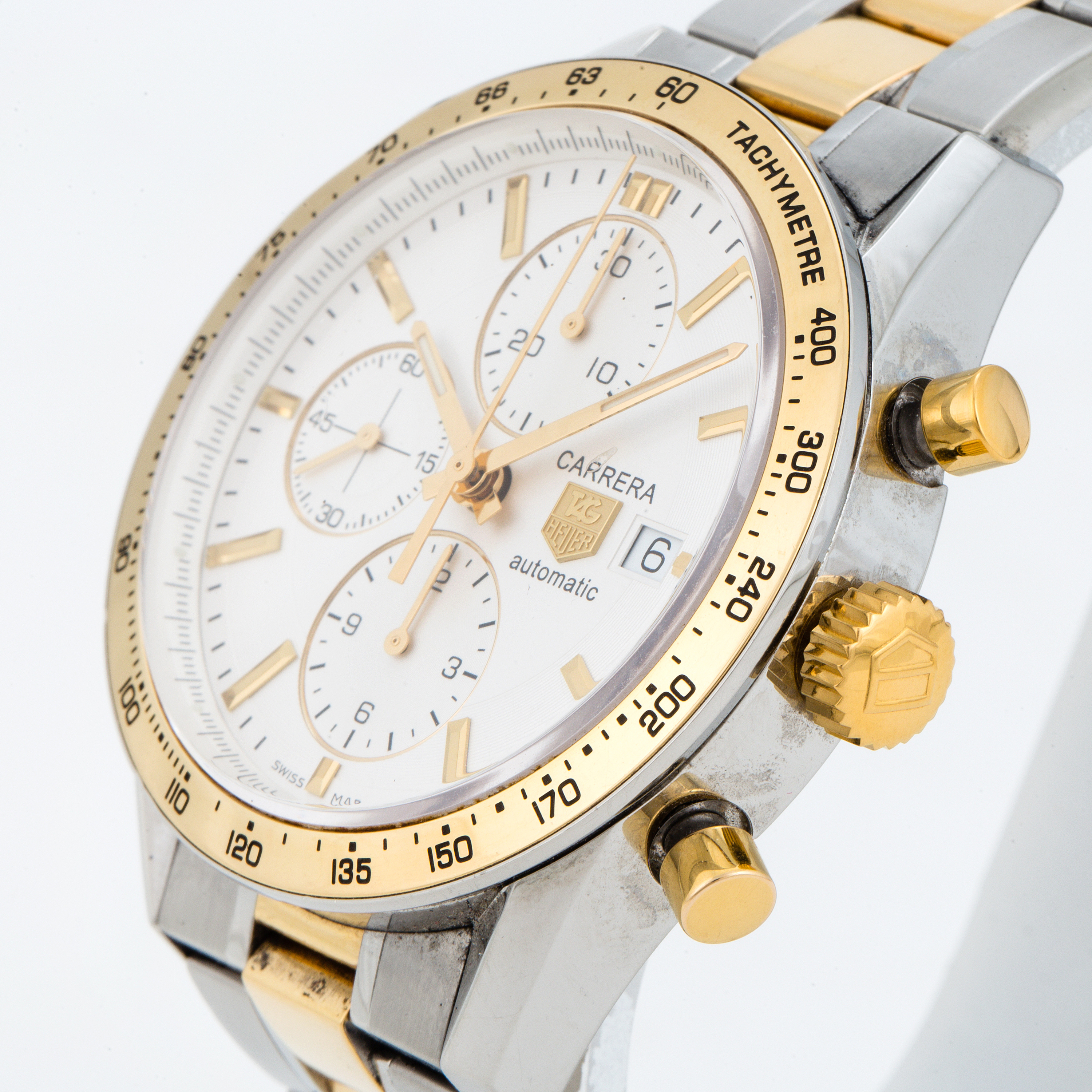 TAG HEUER, Carrera, chronograph, "Tachymetre", wristwatch, 41 mm ...