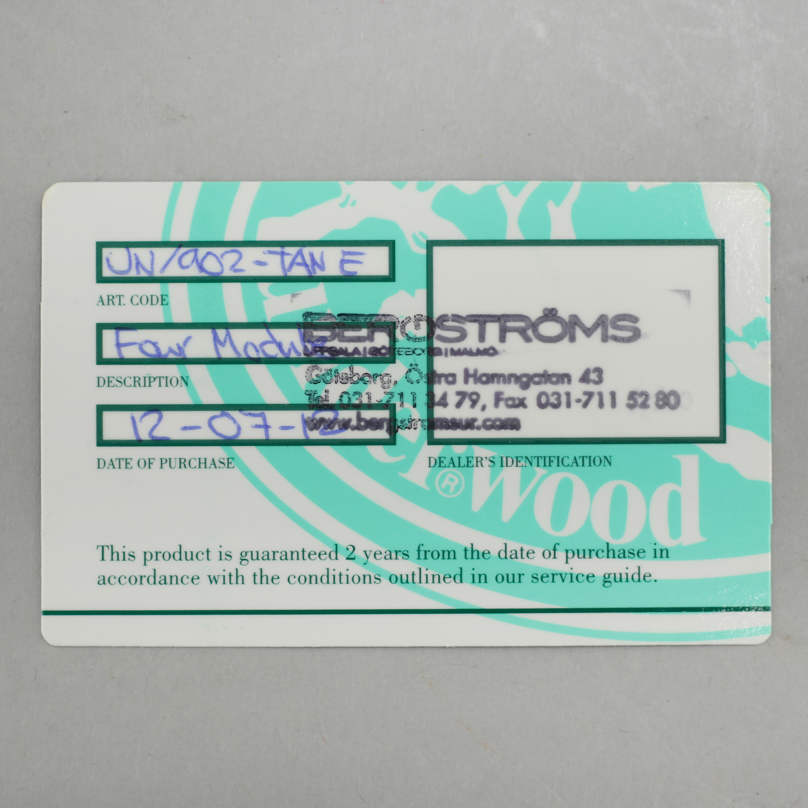 UNDERWOOD, London, "UN/902-TAN E", watch winder / klockuppdragare, 2012 ...