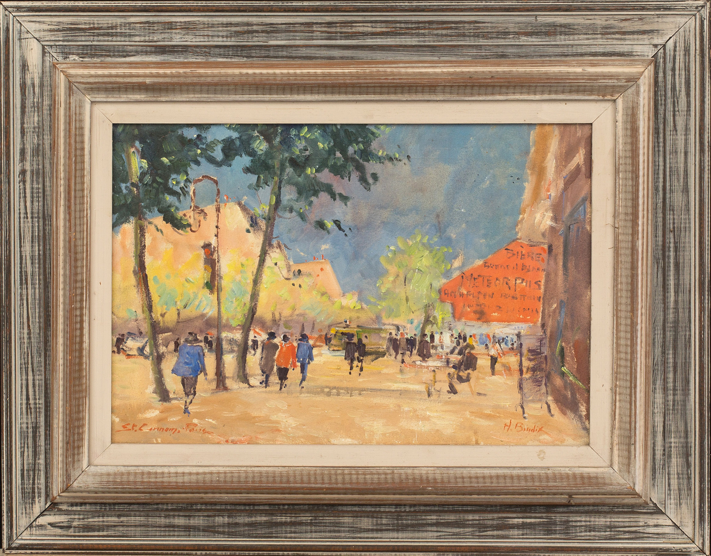 HANS BENDIX, olja på duk, signerad. - Bukowskis