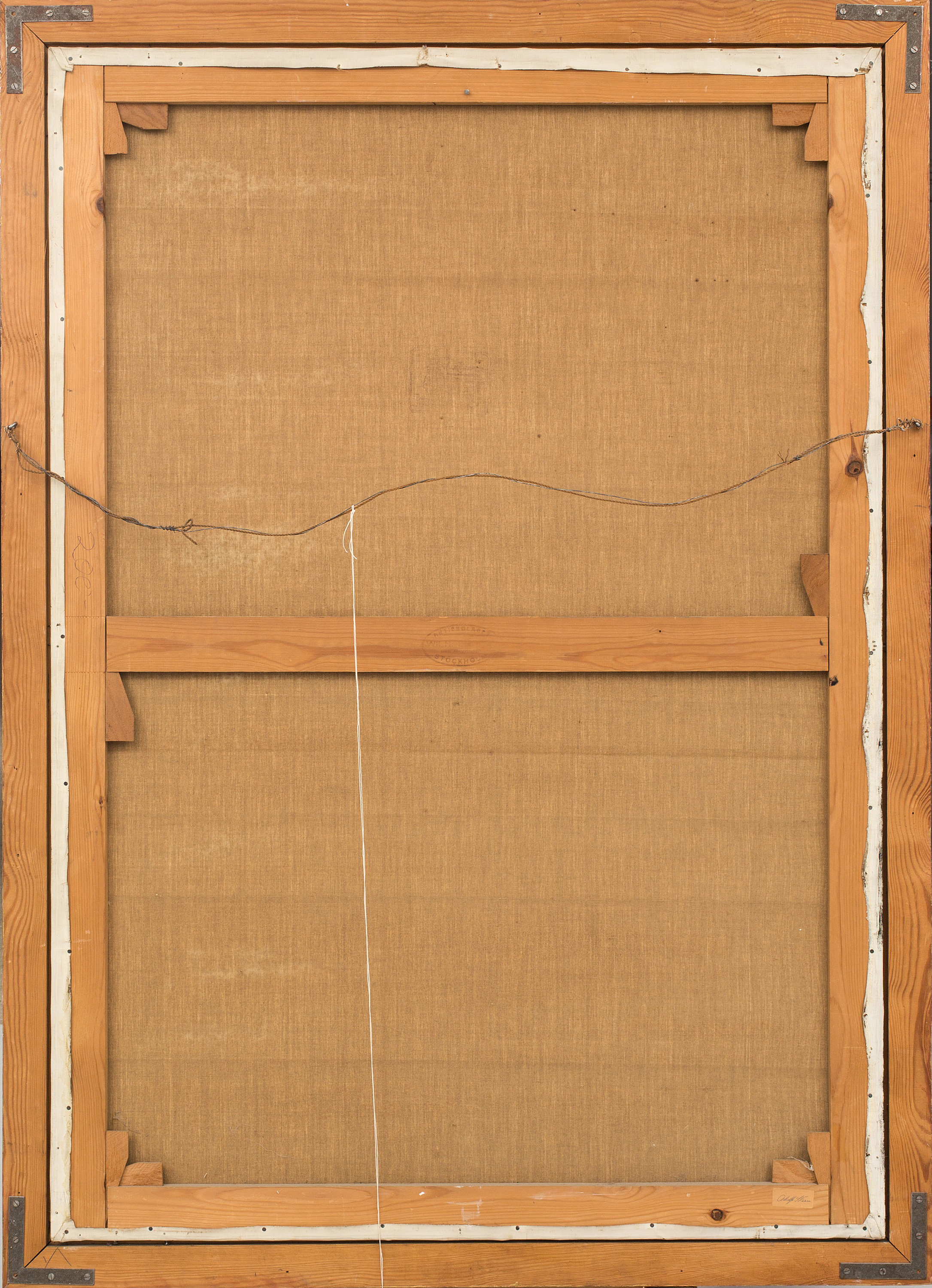 ADOLF STERN, oil on canvas signed and dated 1925. - Bukowskis