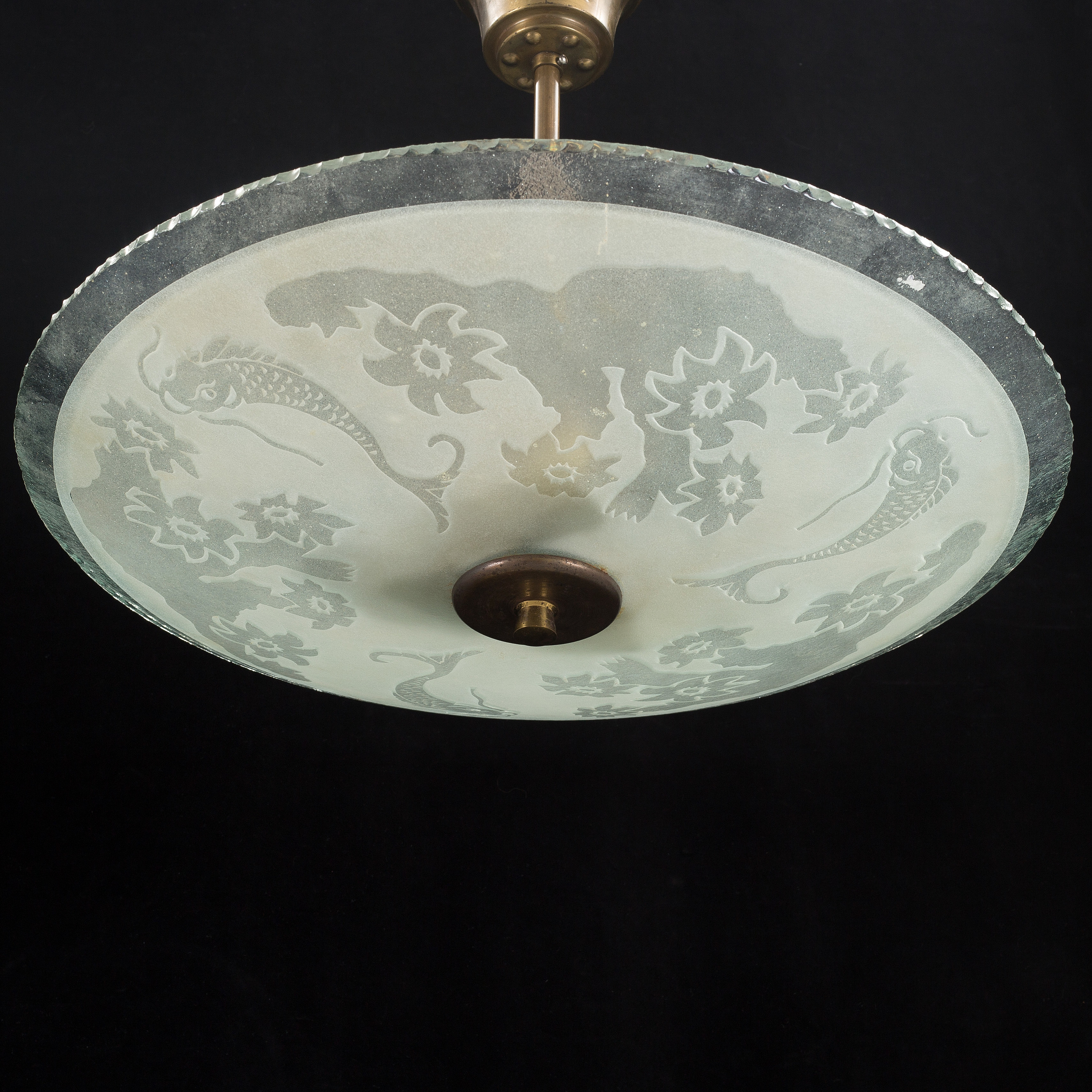 A 1920s/1930s ceiling light. - Bukowskis