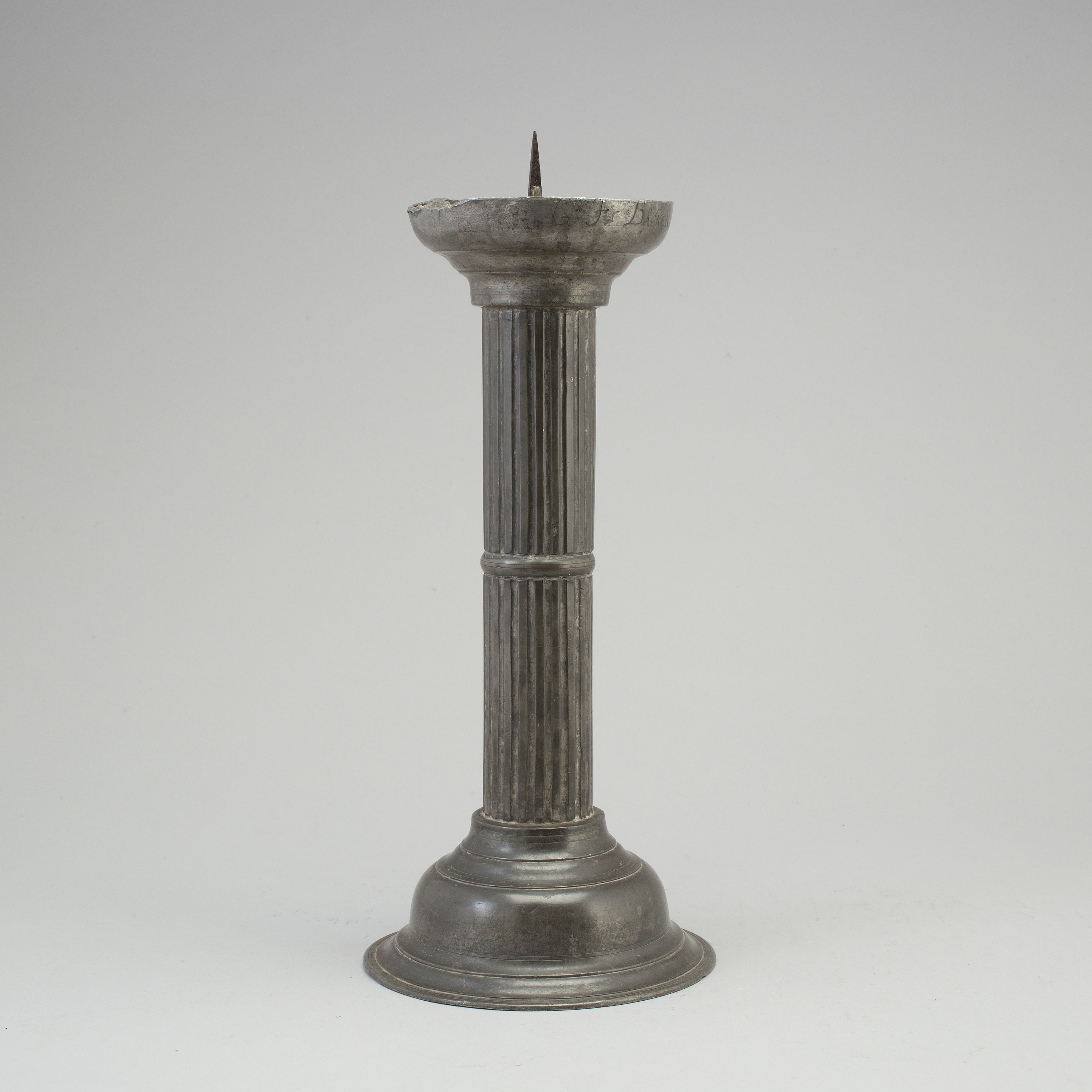 LJUSSTAKE, tenn, Tyskland, sent 1700-tal. - Bukowskis