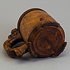 AN 18TH CENTURY BIRCH NORWEGIAN TANKARD. - Bukowskis