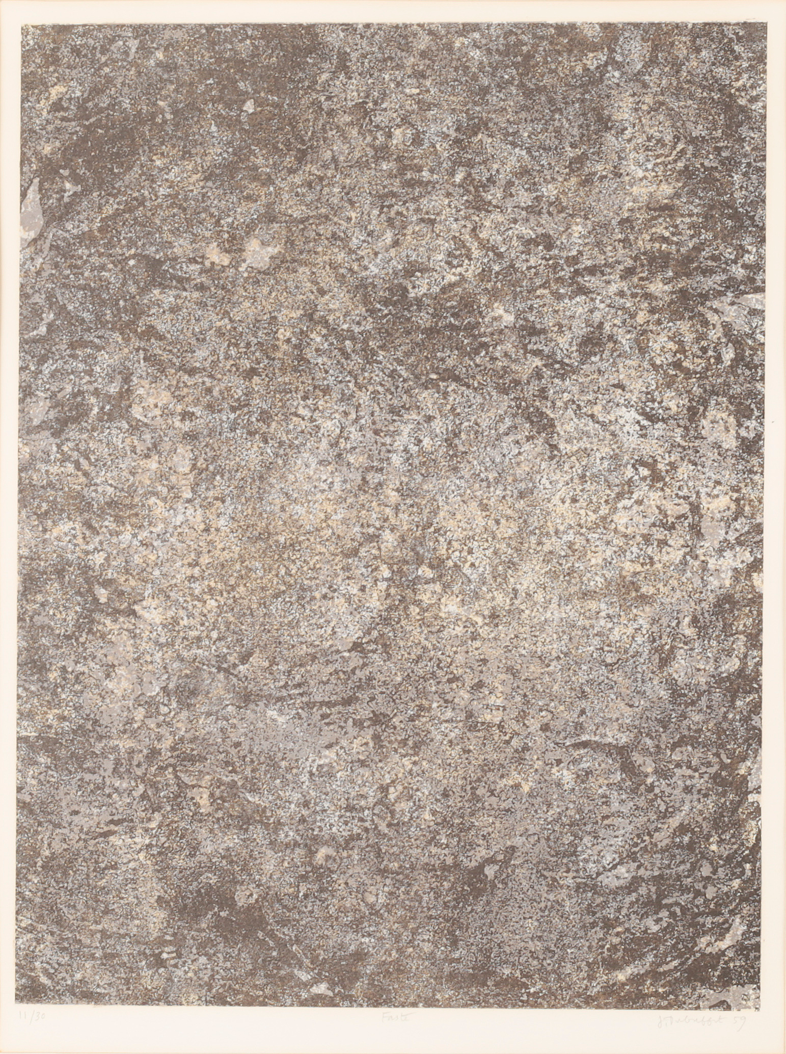 litograph, signed, numbered 11/30 and dated 59. - Bukowskis