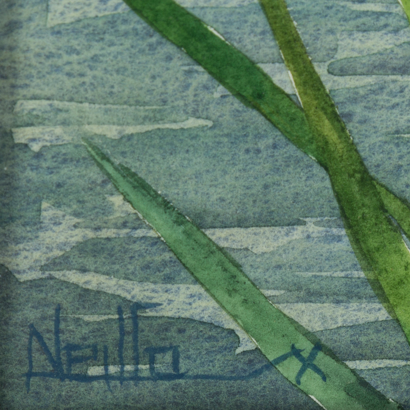 A watercolour, signed. - Bukowskis