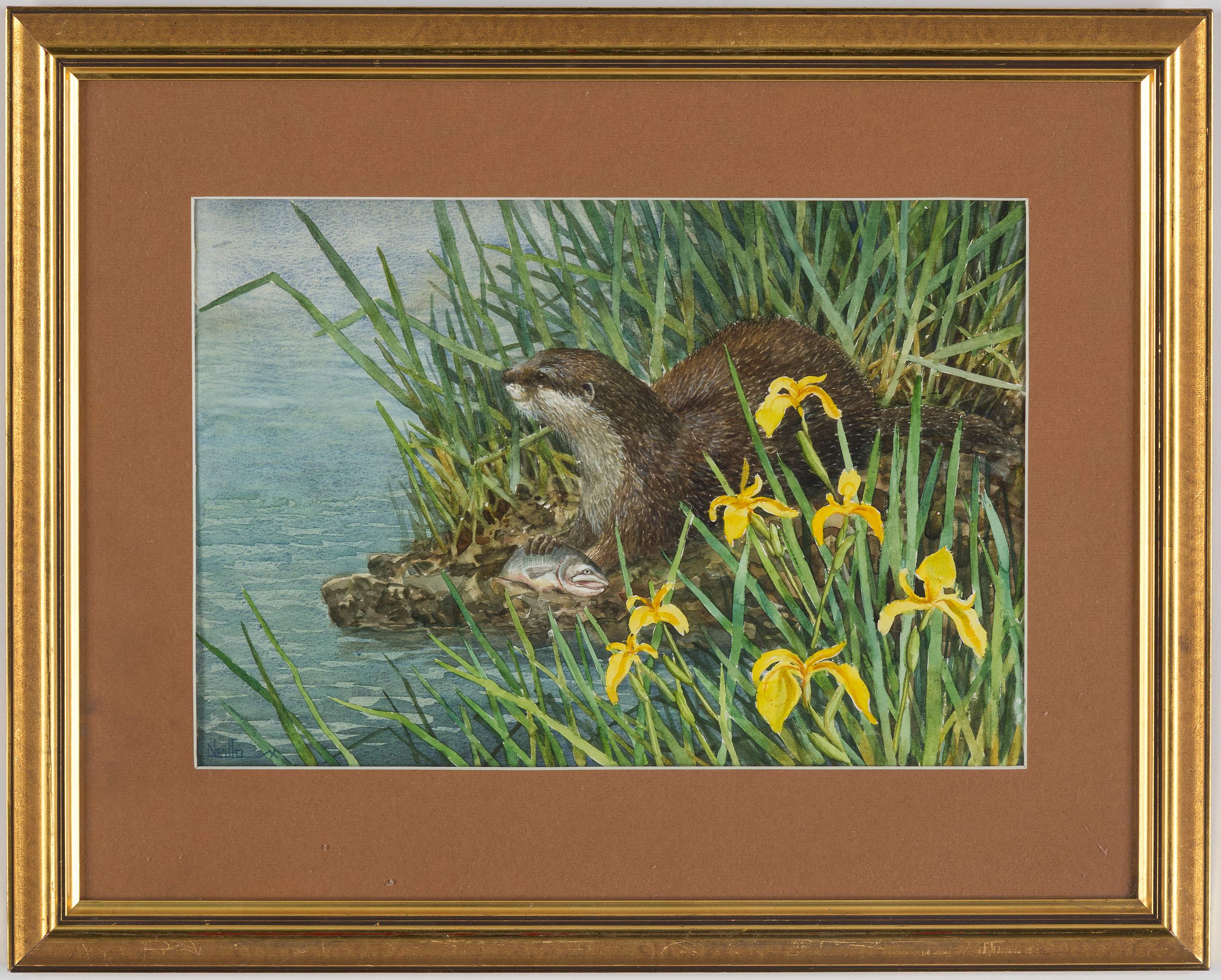 NEIL COX, akvarell, signerad Neil Cox. - Bukowskis