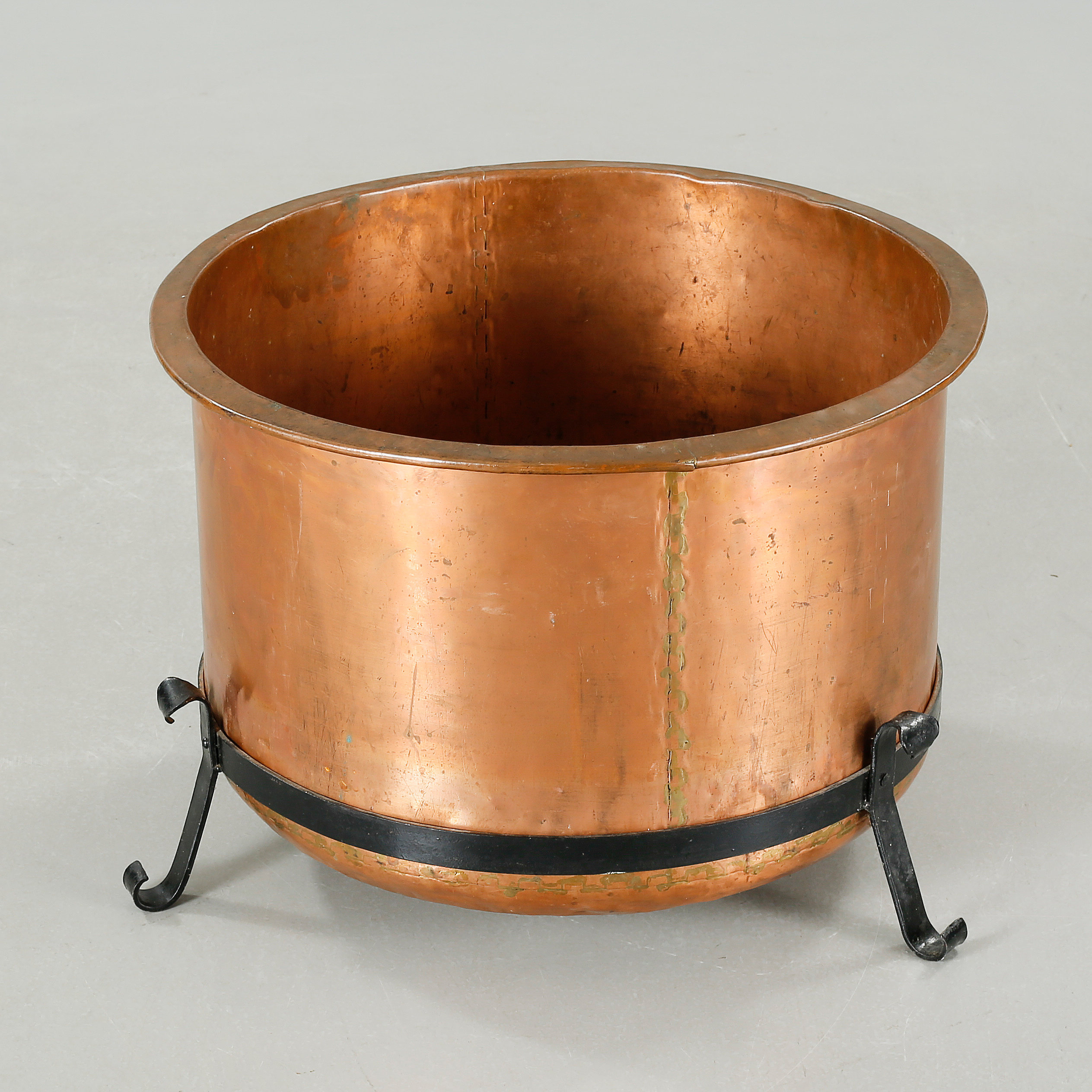A 20th century copper vat. - Bukowskis