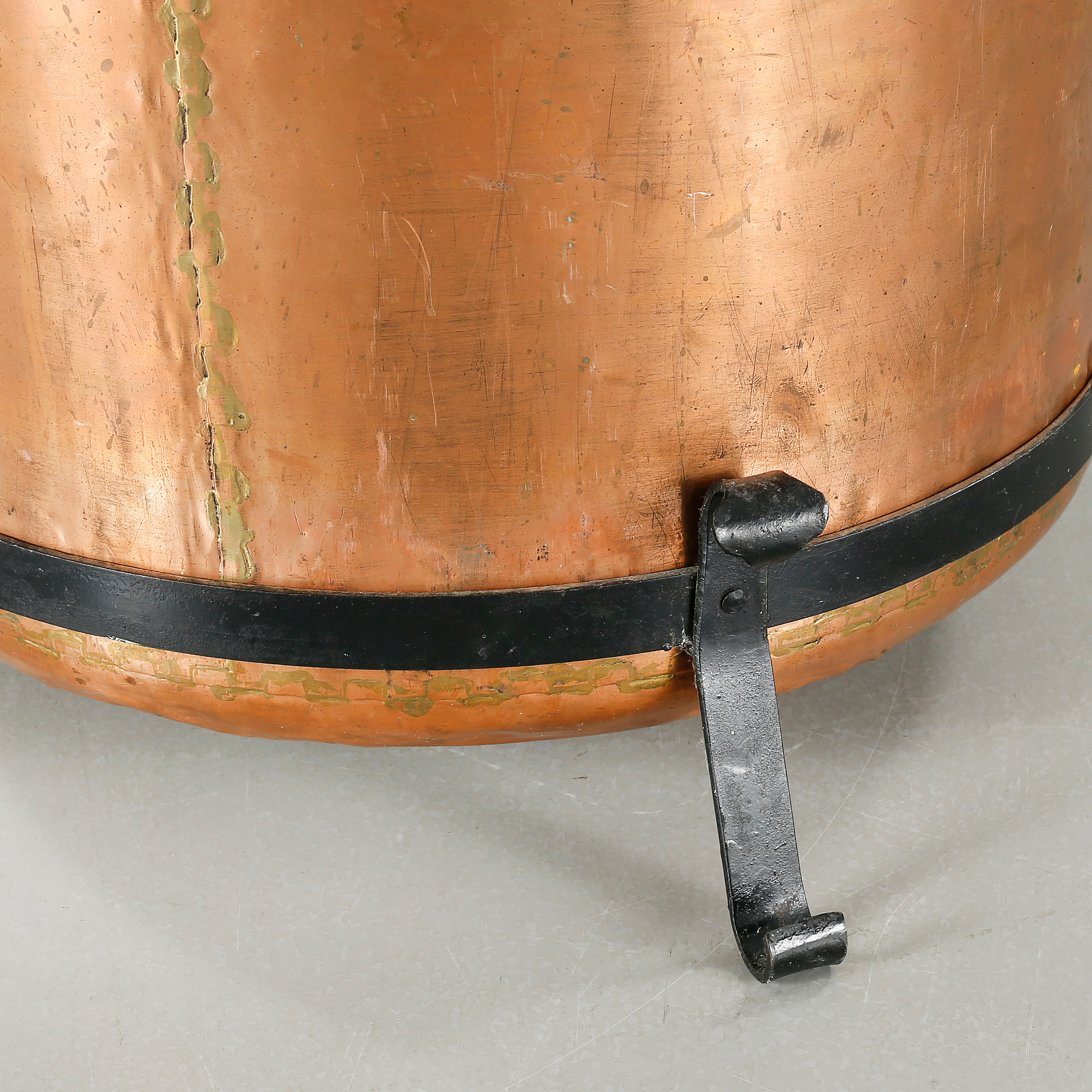 A 20th century copper vat. - Bukowskis