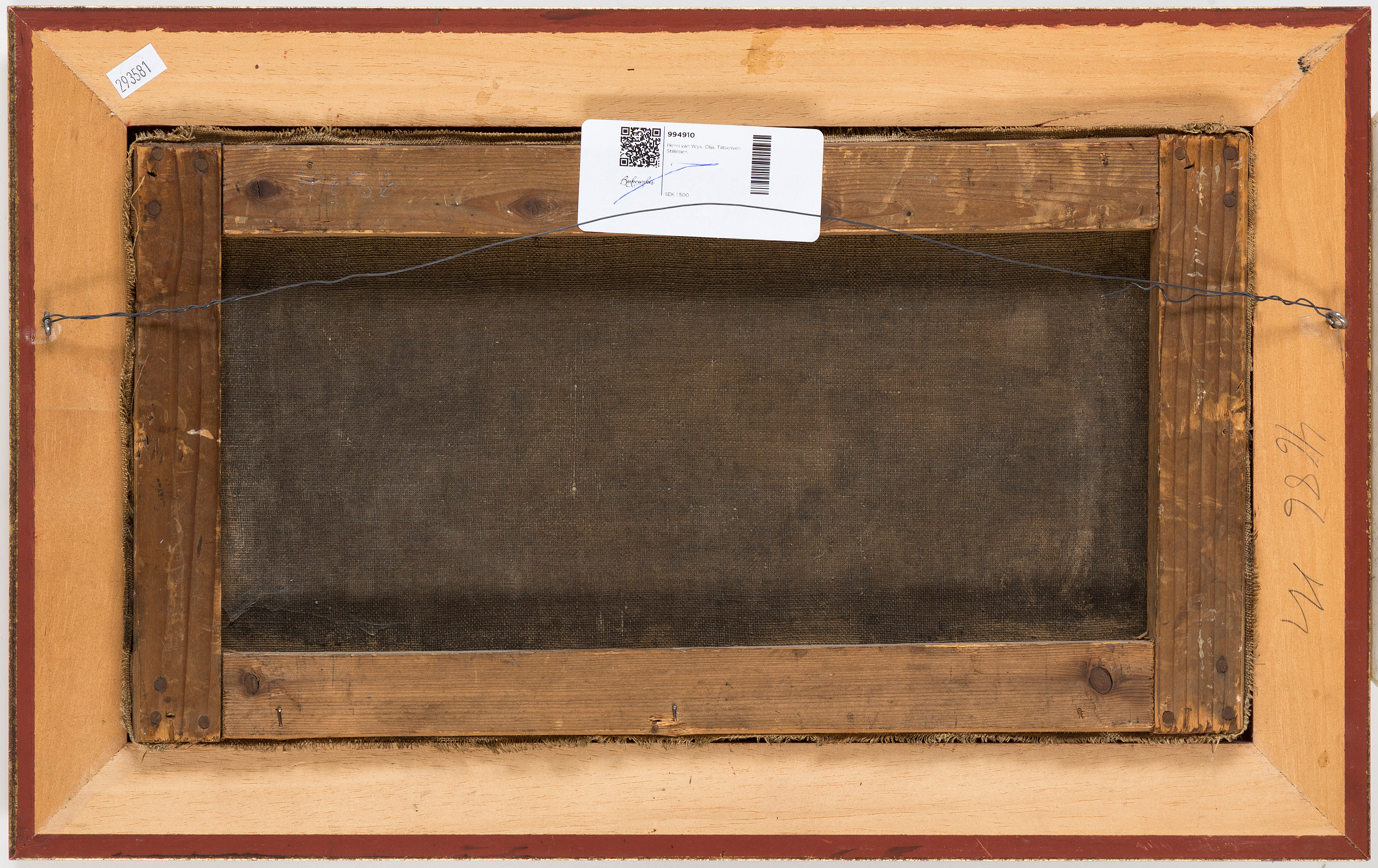 HENRI VAN WYK, in the manner of, oil on canvas, signed. - Bukowskis