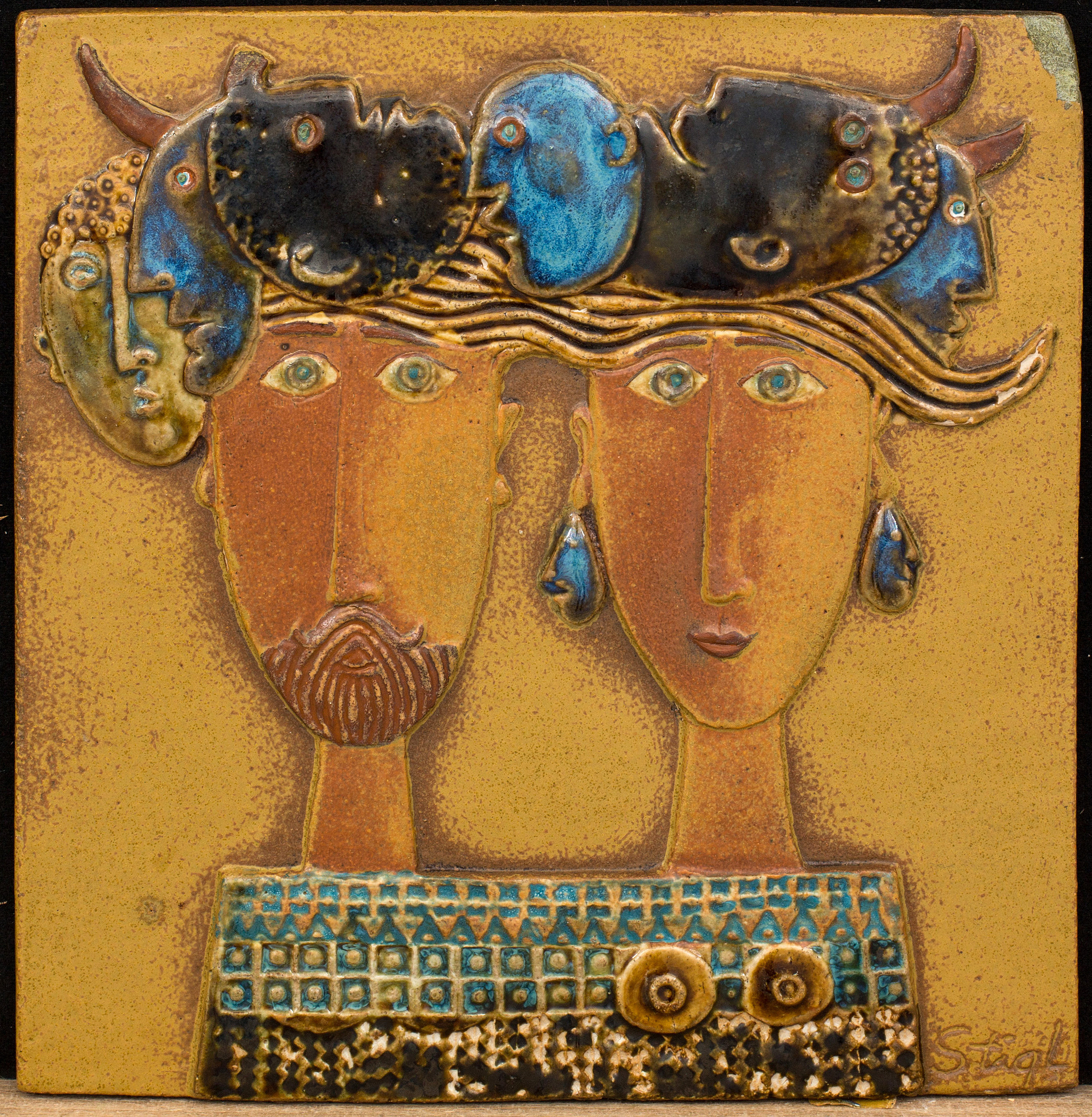 STIG LINDBERG, stoneware, Gustavsberg. - Bukowskis