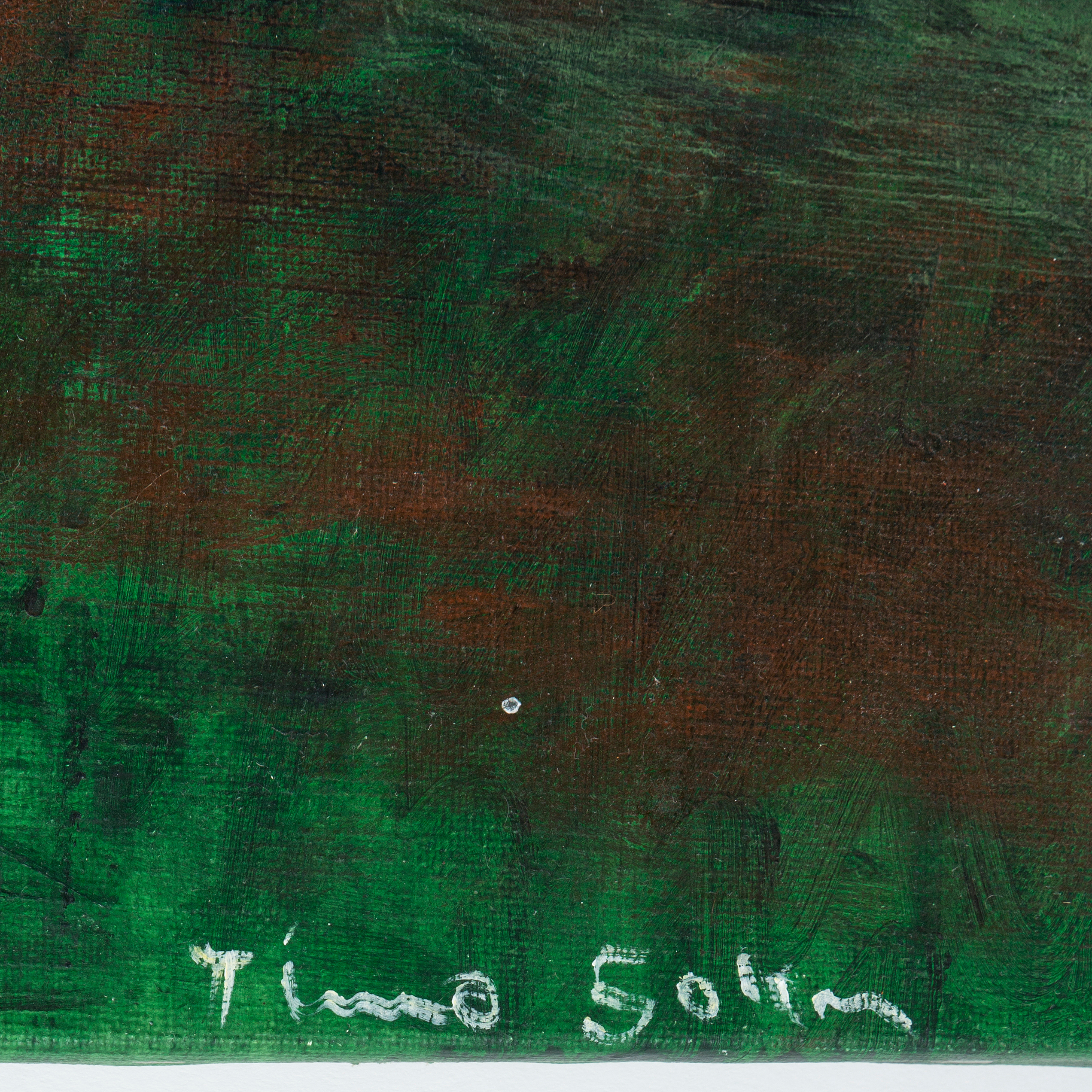 Timo Solin, an oil on canvas. Signed. - Bukowskis