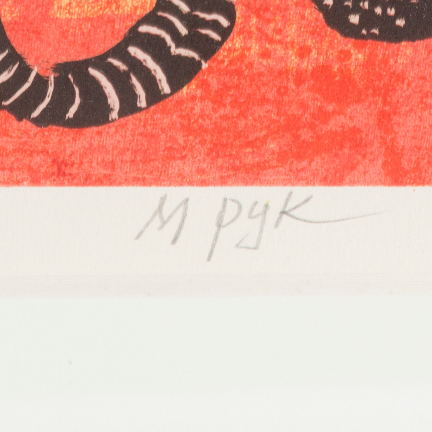 MADELEINE PYK, litografi, signerad och numrerad 196/250. - Bukowskis