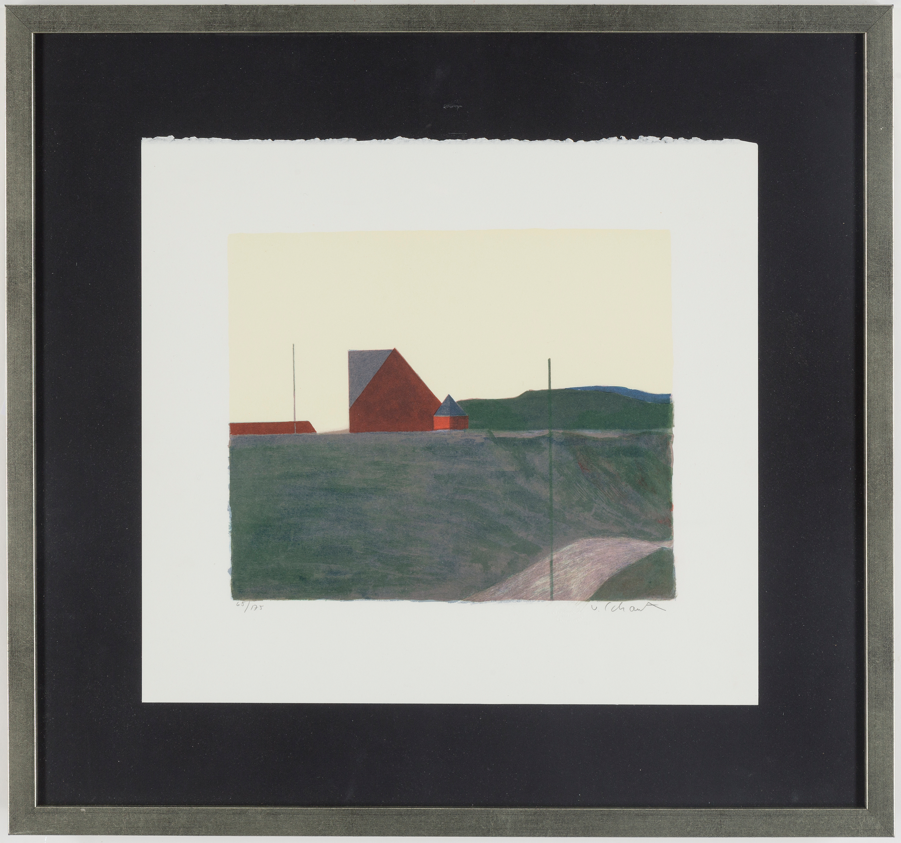 PHILIP VON SCHANTZ, litografi, signerad och numrerad, 65/175. - Bukowskis