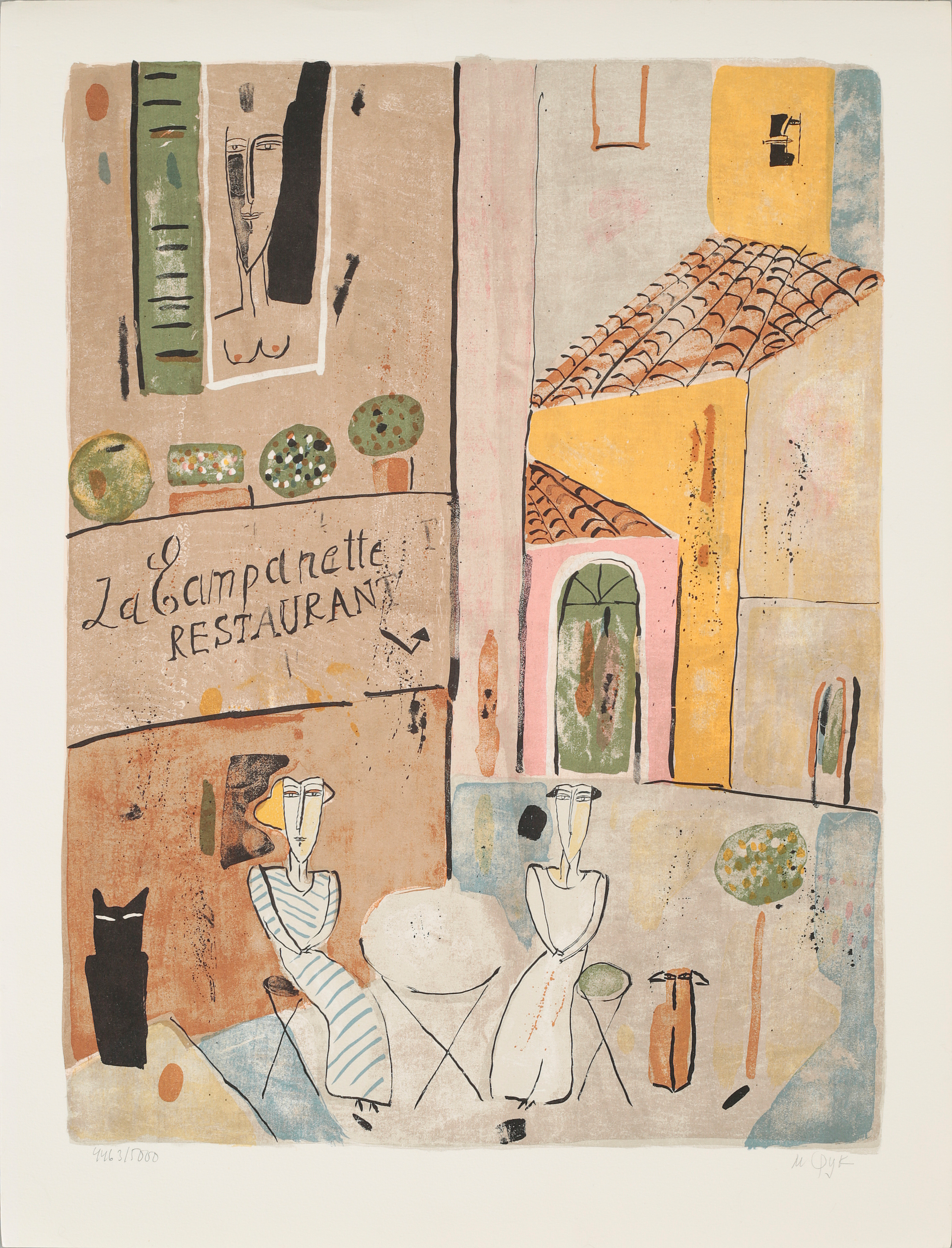 litograph in colours, signed and numbered 4465/5000. - Bukowskis