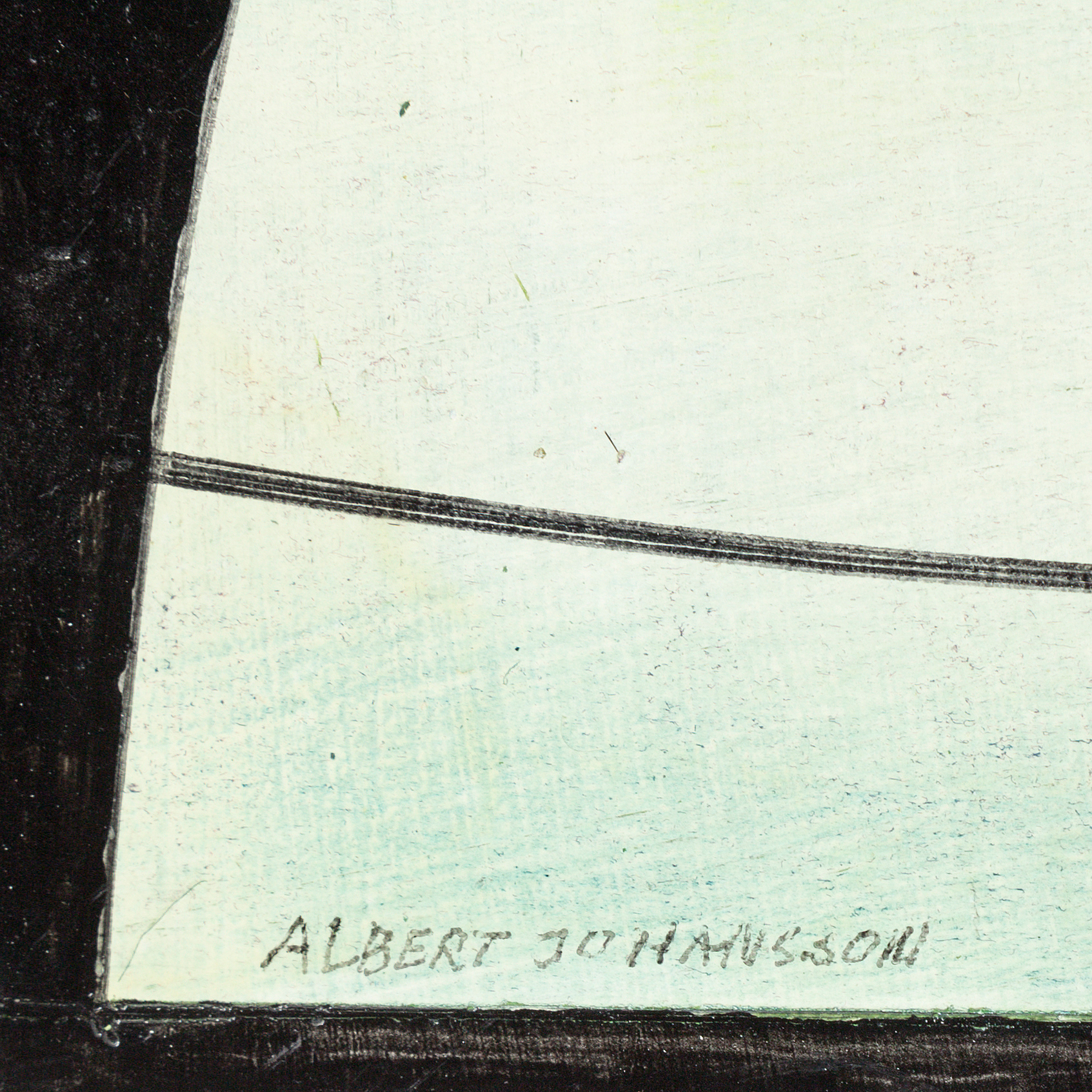 ALBERT JOHANSSON, oil on panel, signed. Dated 1981 verso. - Bukowskis