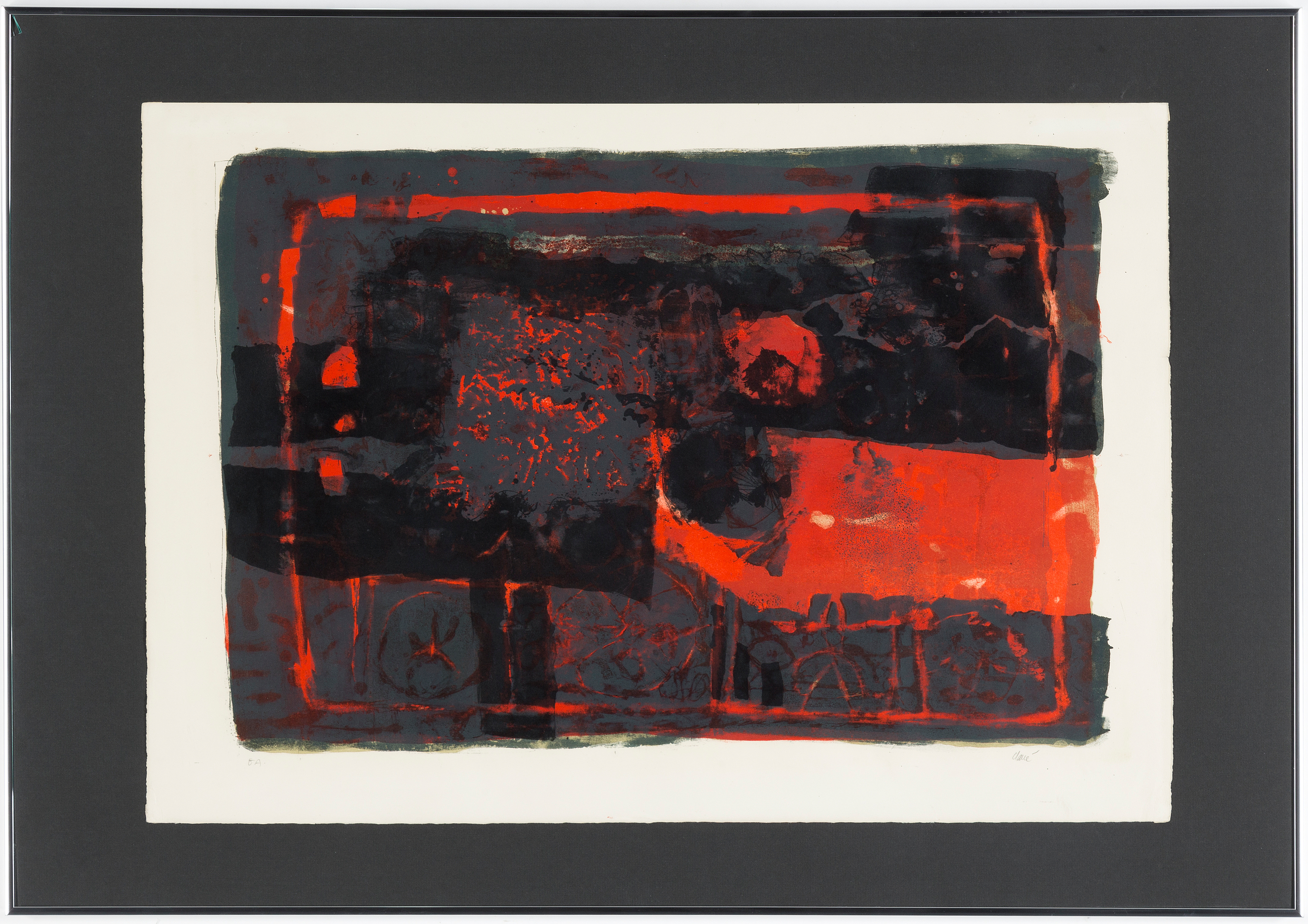 ANTONI CLAVÉ, lithograph in colours, signed EA. - Bukowskis