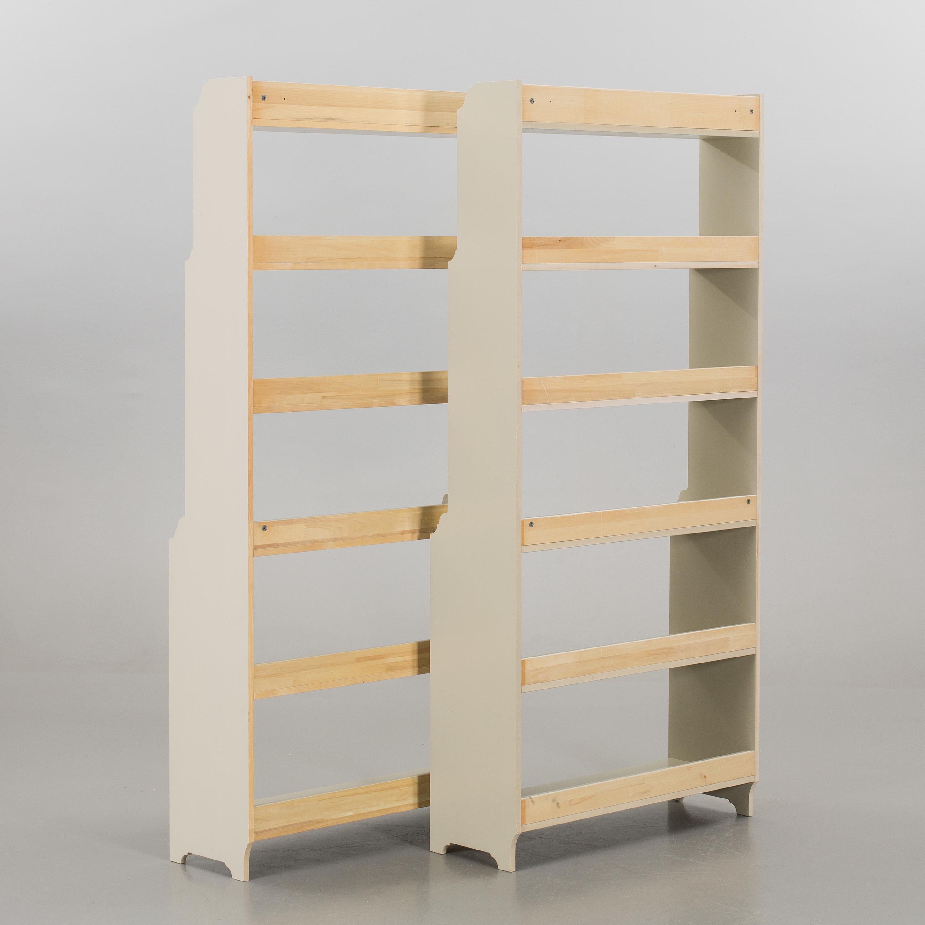 BOKHYLLOR, ett par, "Leksvik", IKEA. - Bukowskis