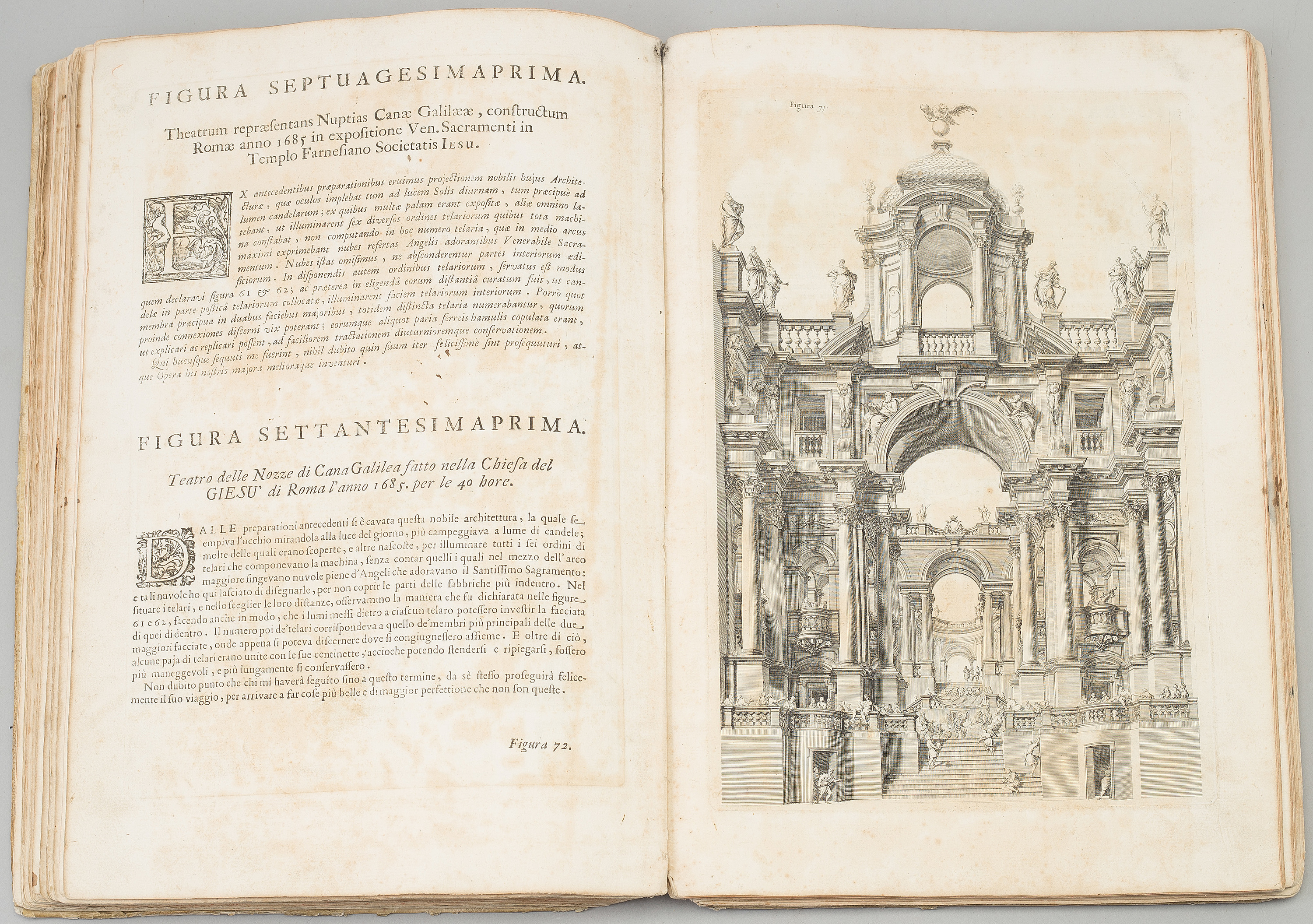 BOK, Andrea Pozzo: Prospettiva de pittori e architetti, Roma 1693 ...
