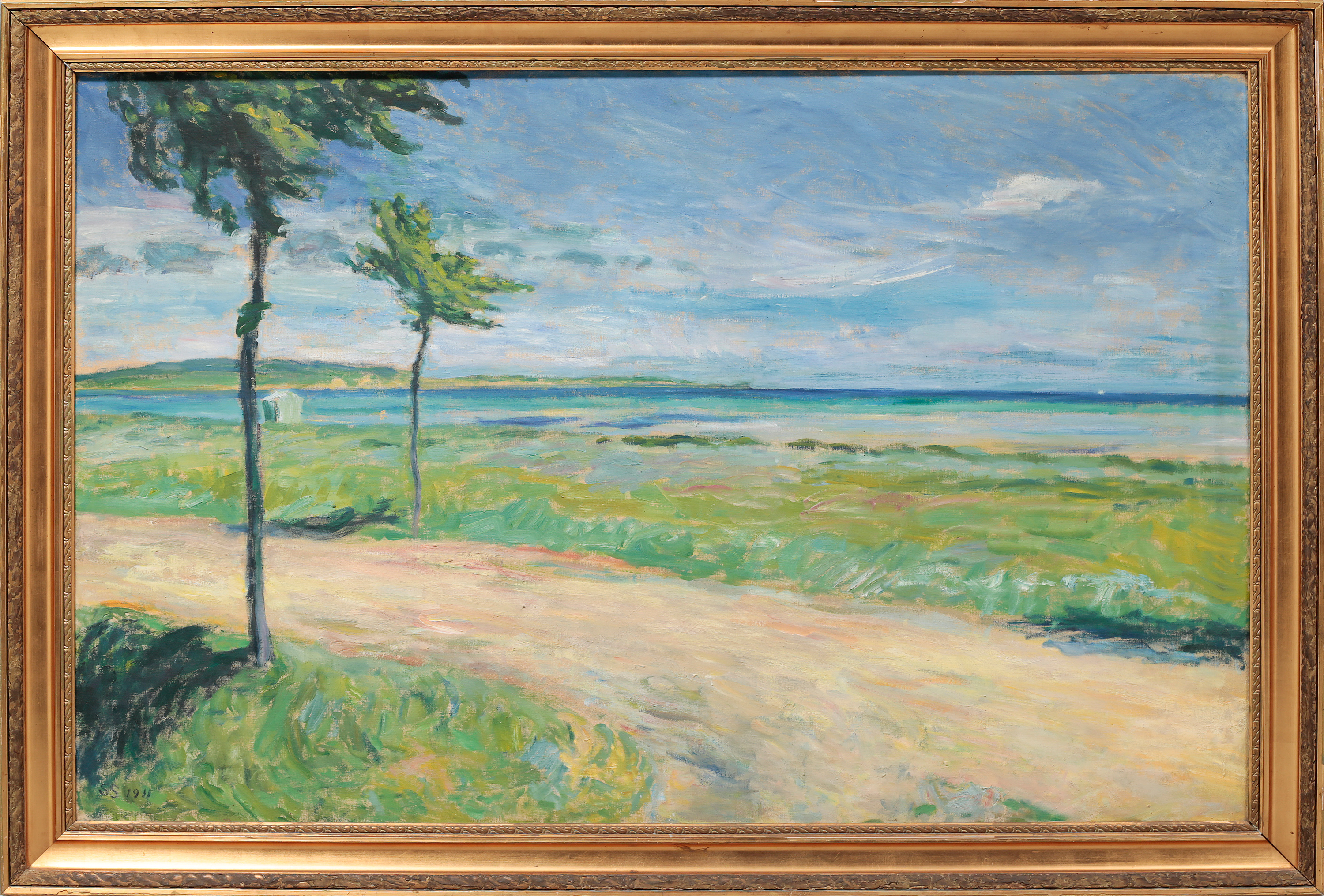 SIGURD SWANE, oil on canvas, signed SS and dated 1911. - Bukowskis