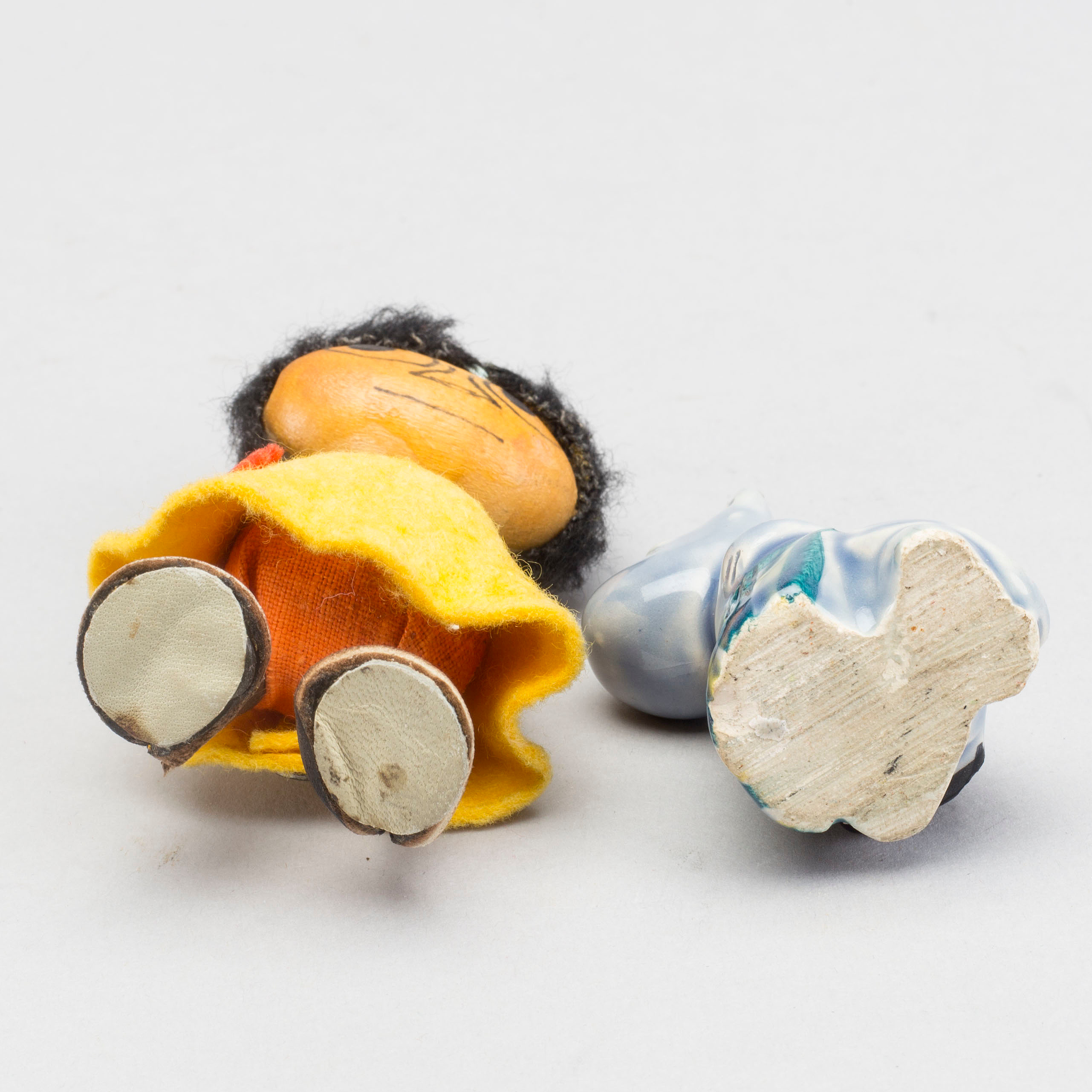 MUMINFIGURER, 2 st Signe Hammarsten-Jansson samt Atlejé Fauni, 1900 ...