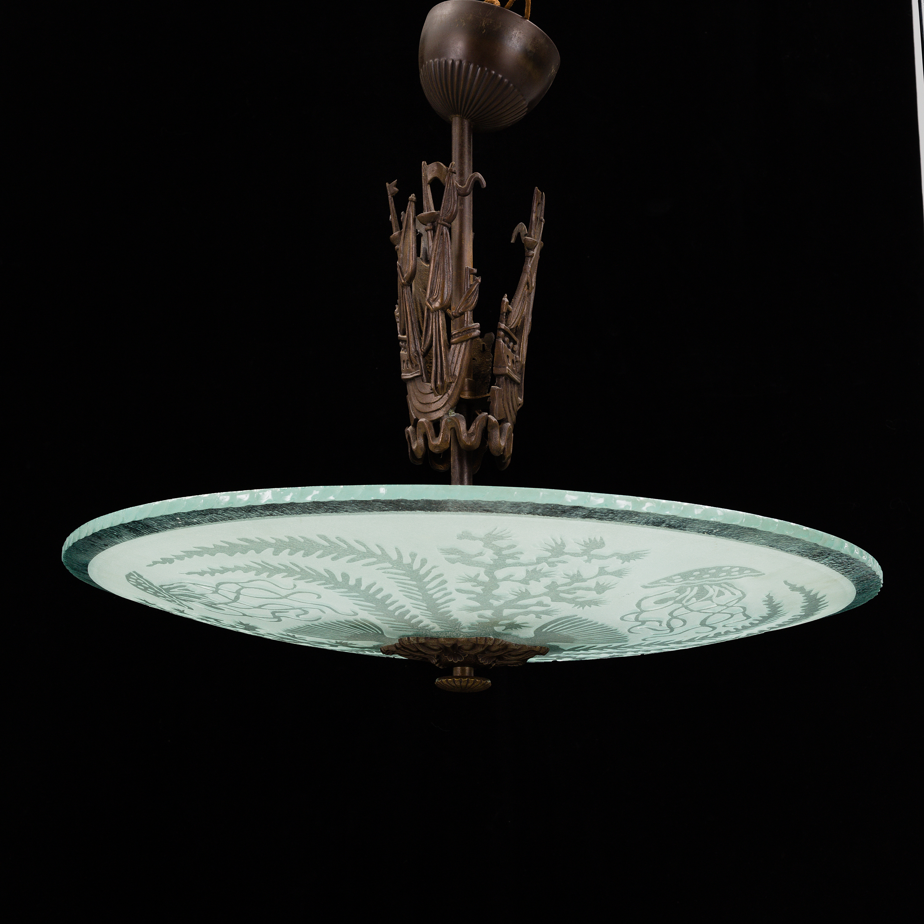 A 1920's ceiling light. - Bukowskis