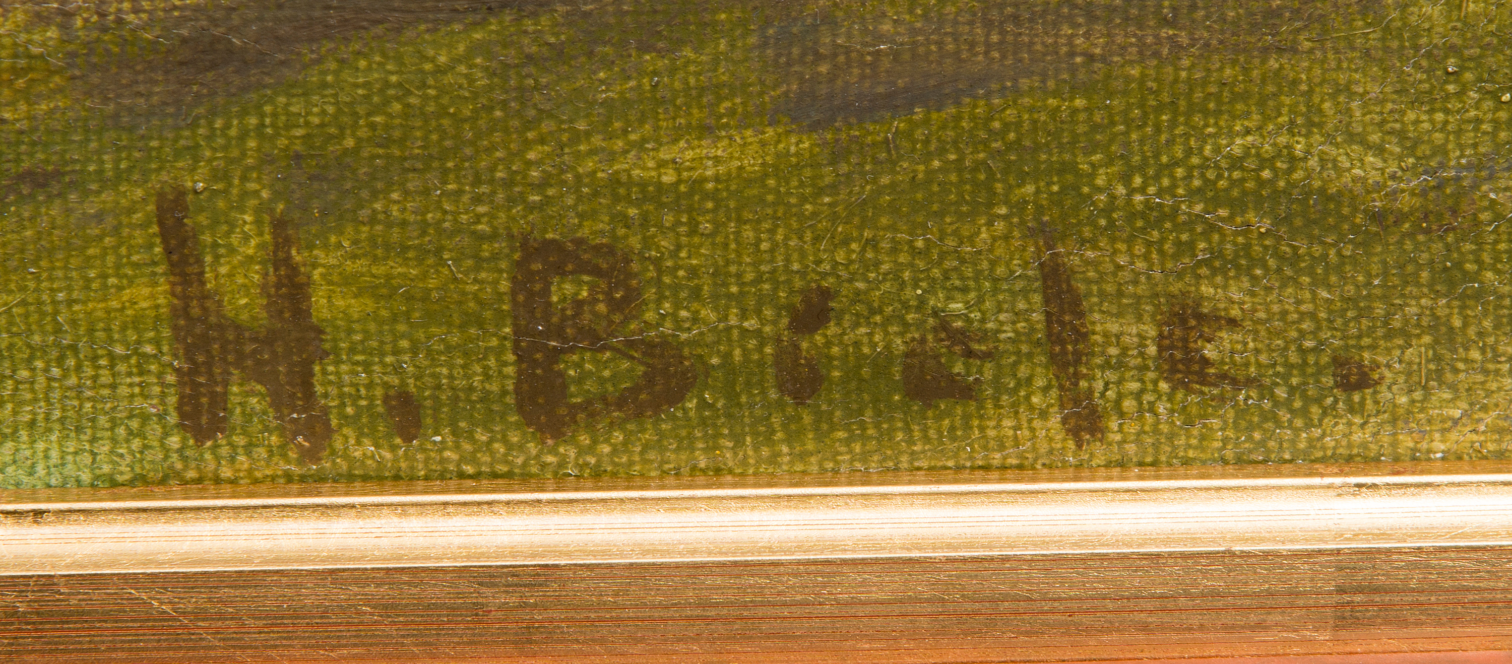 HELMI BIESE, öljy kankaalle, signeerattu. - Bukowskis