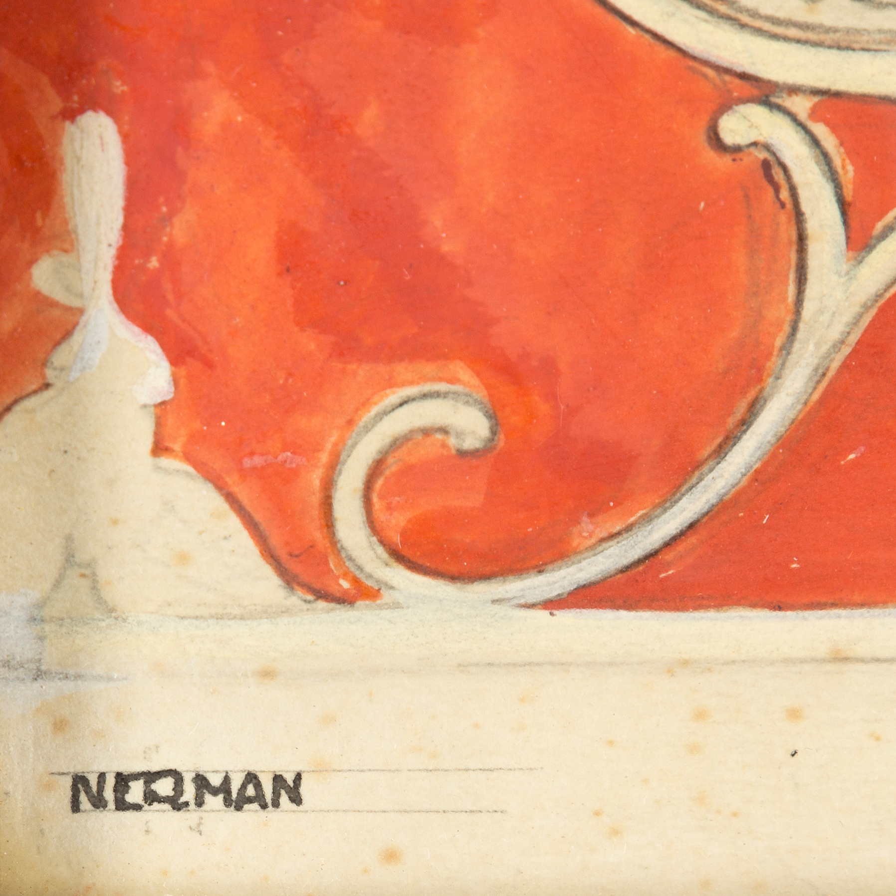 EINAR NERMAN, Watercolour, signed. - Bukowskis