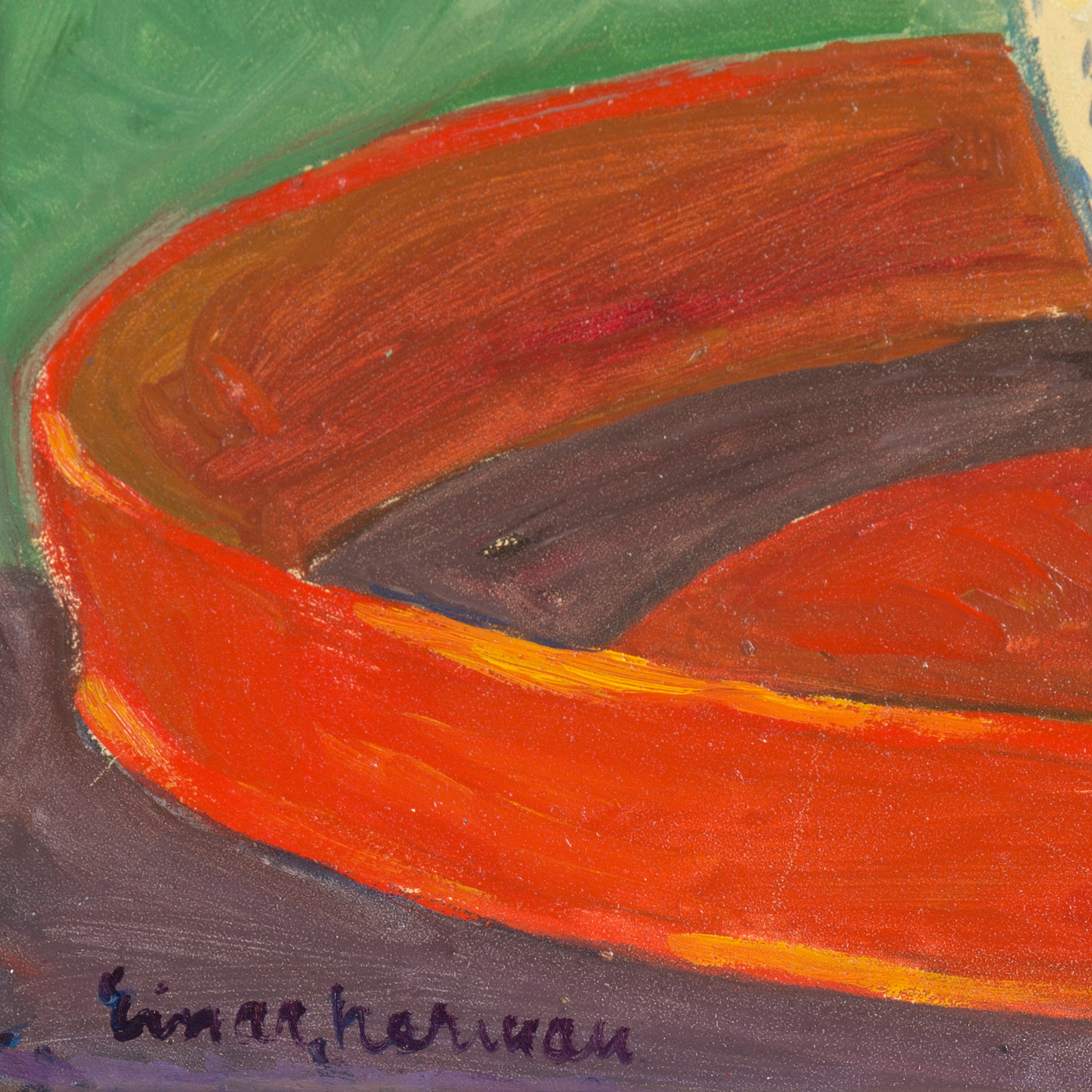 EINAR NERMAN, Olja på pannå, signerad. - Bukowskis