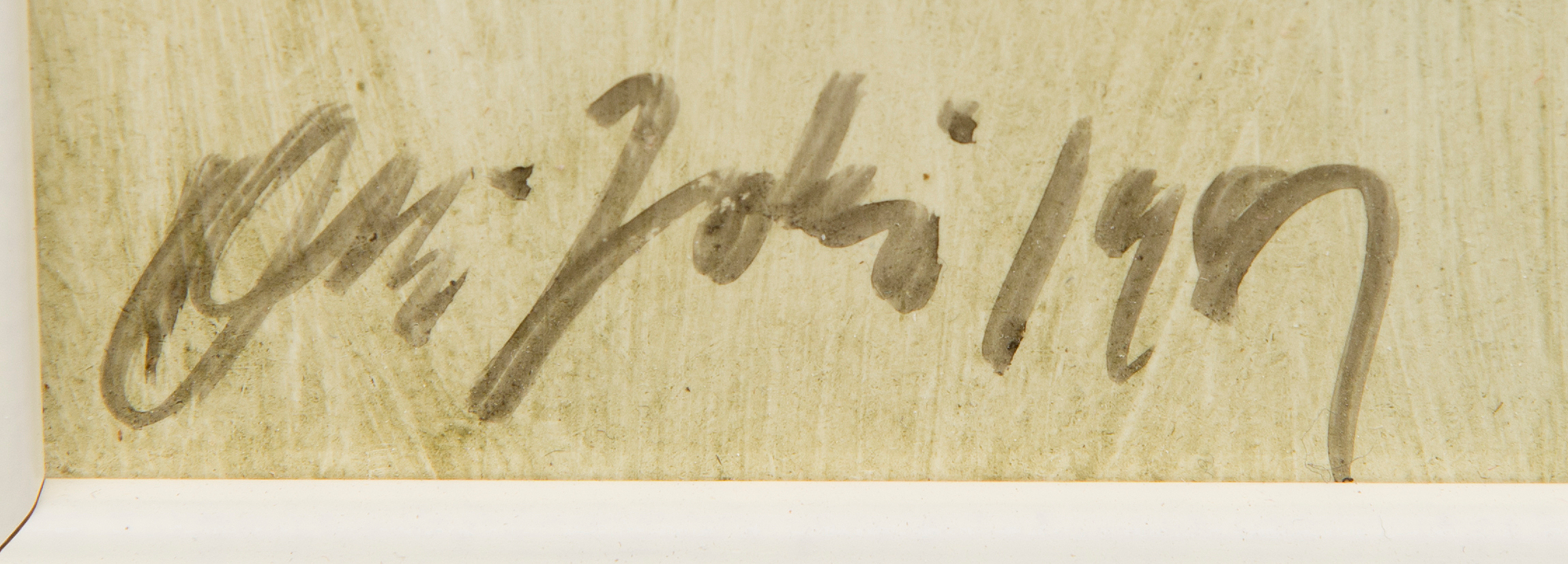 OLLI JOKI,olja på skiva, signerad och daterad 1989. - Bukowskis