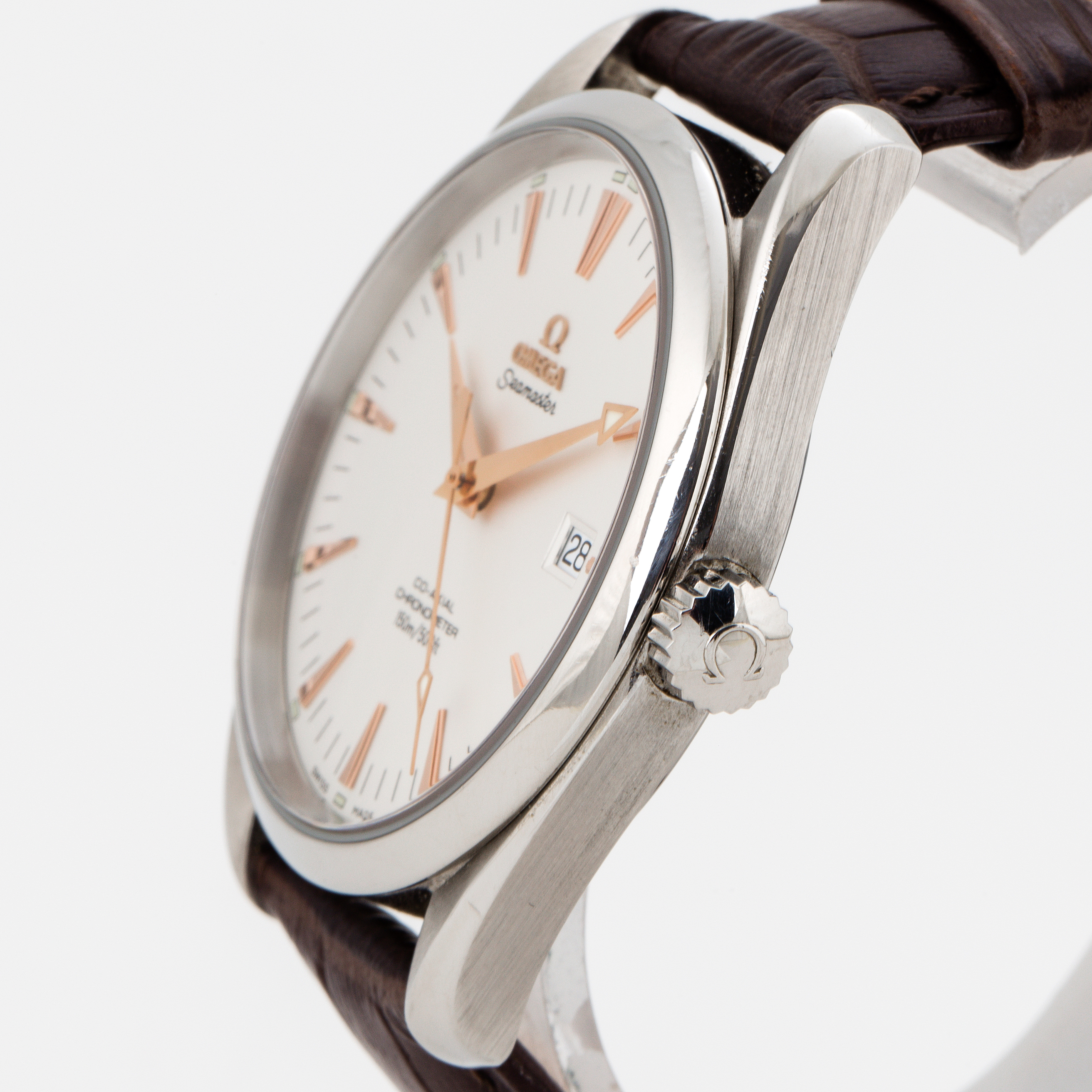 OMEGA, Seamaster (150m/500ft), Aqua Terra, Chronometer, wristwatch, 42 ...