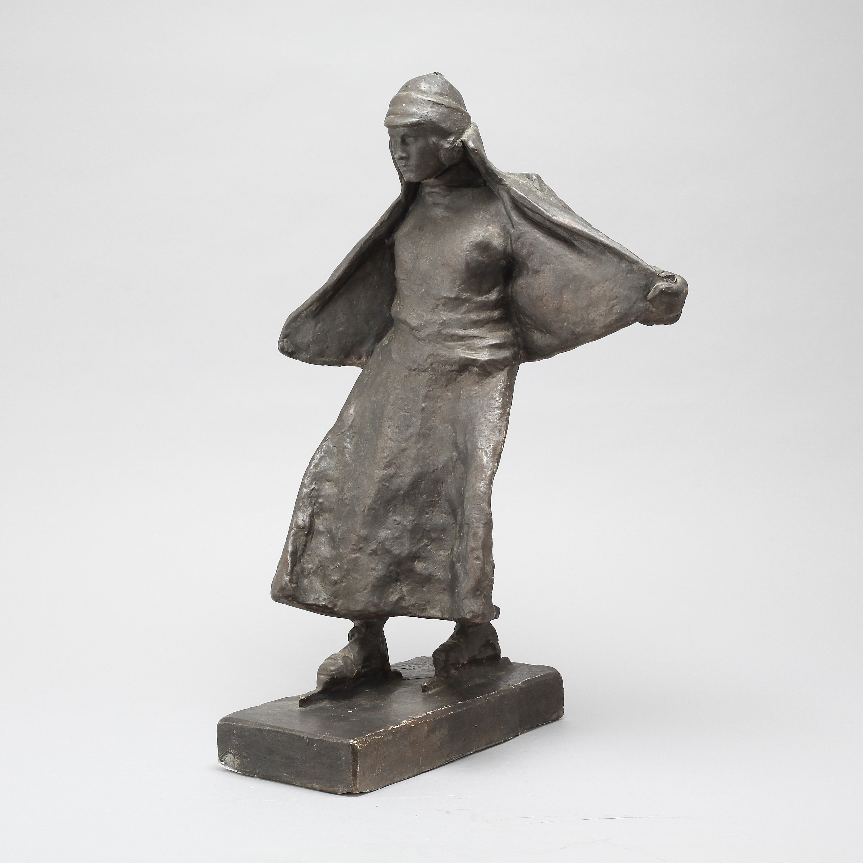 CARL FAGERBERG, skulptur, gips, signerad och daterad -08. - Bukowskis