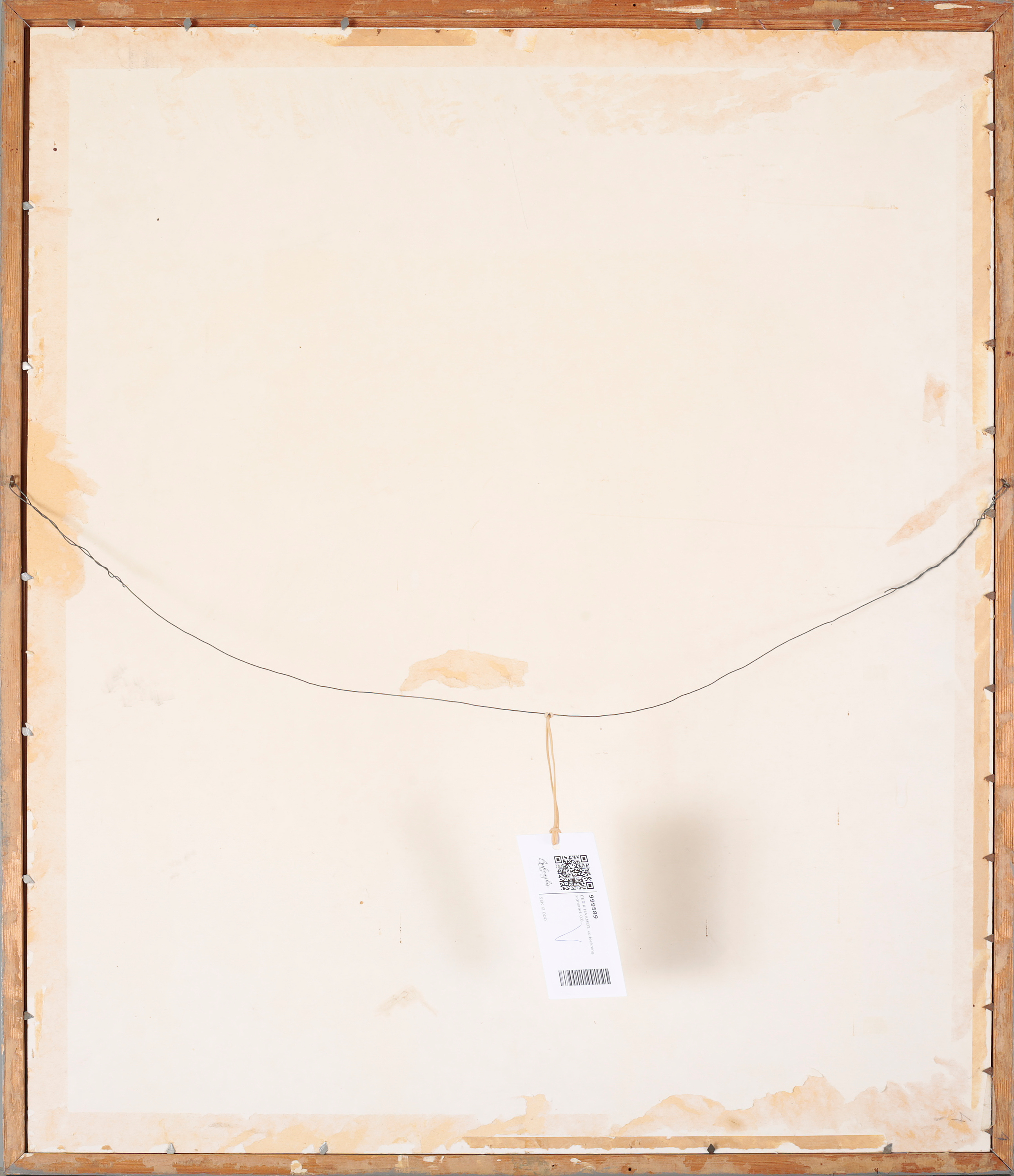 EERIK HAAMER, kolteckning, signerad. - Bukowskis