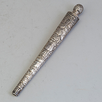 STUART CLIFFORD, parfymflaska, silver, London, England, 1891. - Bukowskis