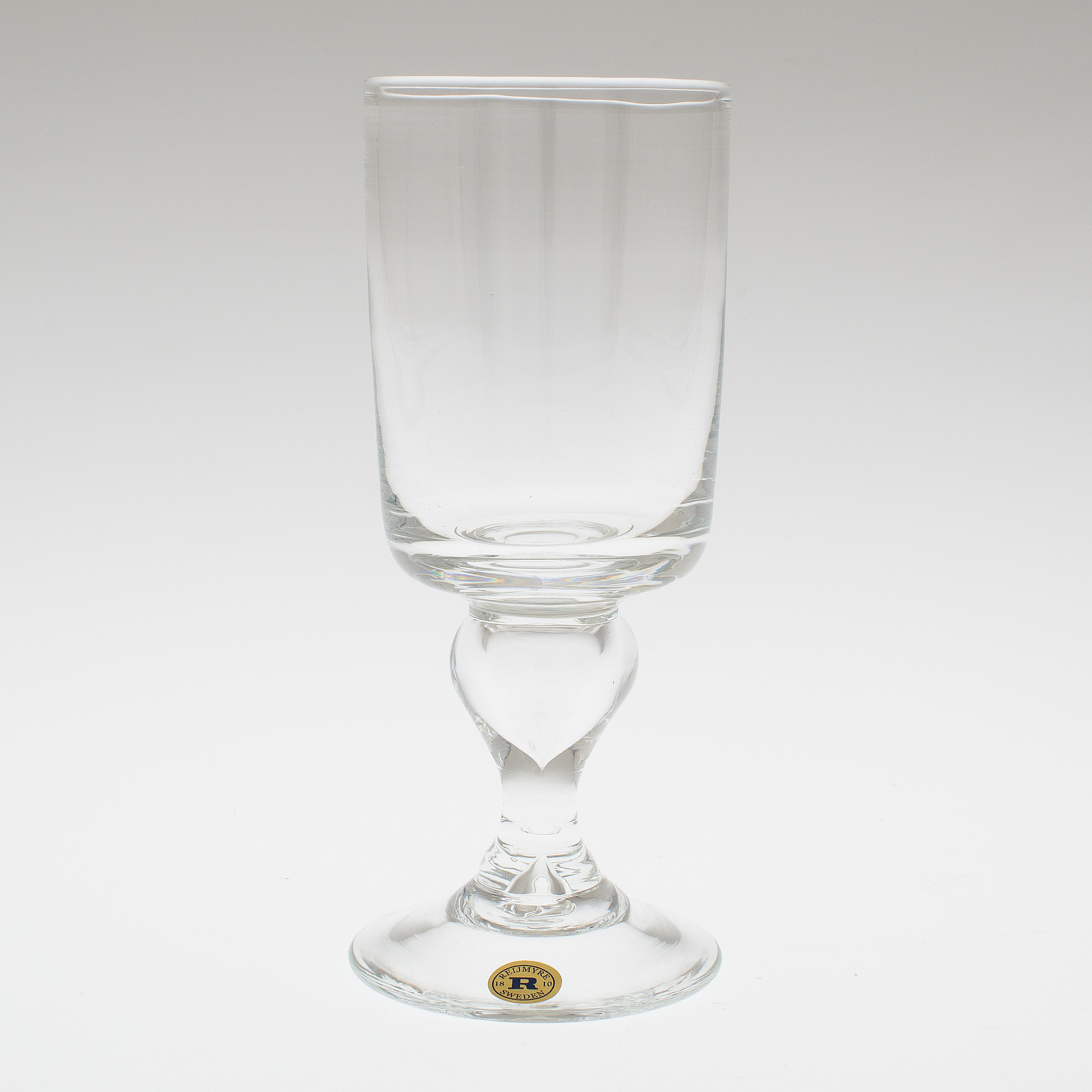 A set of twelve "Antik" wine glasses by Reijmyre Glasbruk. - Bukowskis